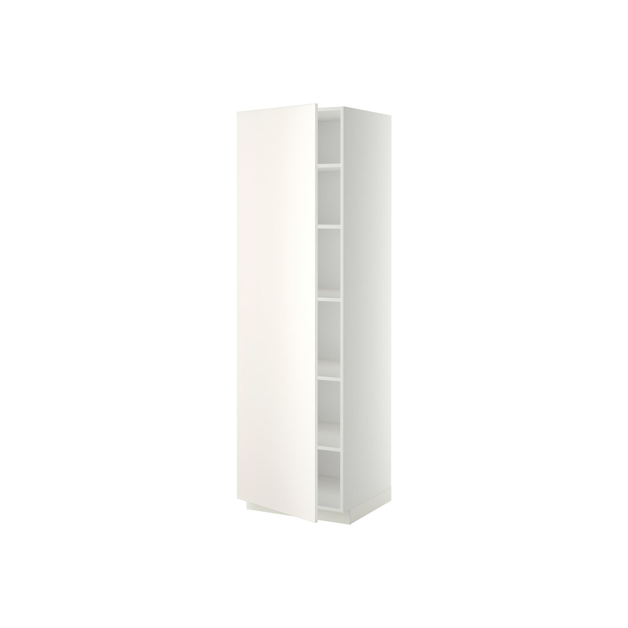 METOD VEDDINGE white 60x60x200 cm kitchen high cabinet - 59465097 | IKEA