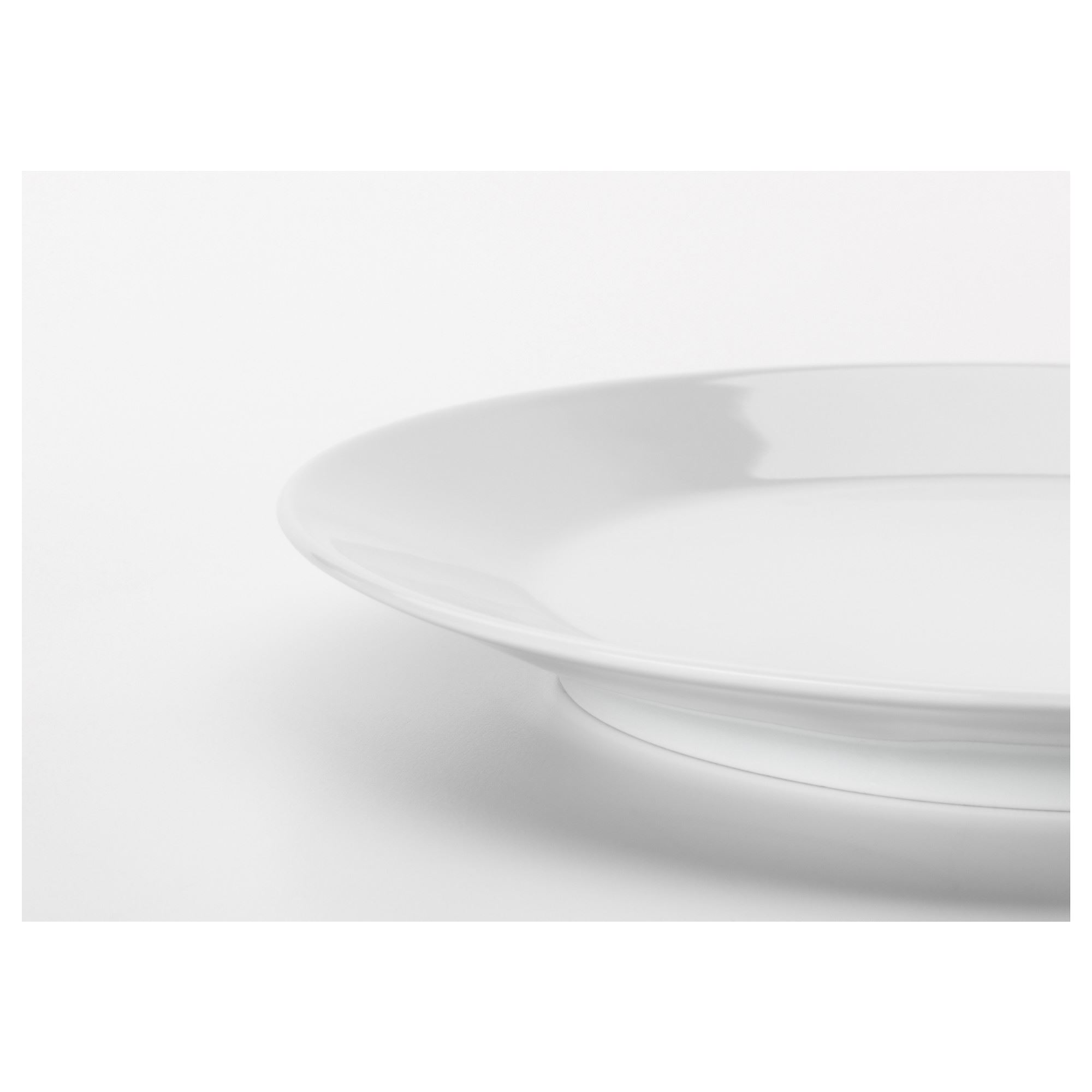 IKEA 365+ white 27 cm plate - 70258949 | IKEA
