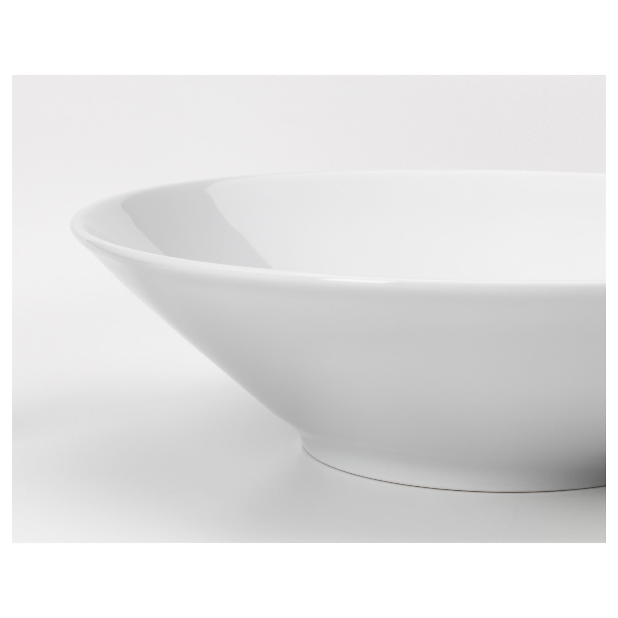 IKEA 365+ white 22 cm deep plate - 90279700 | IKEA
