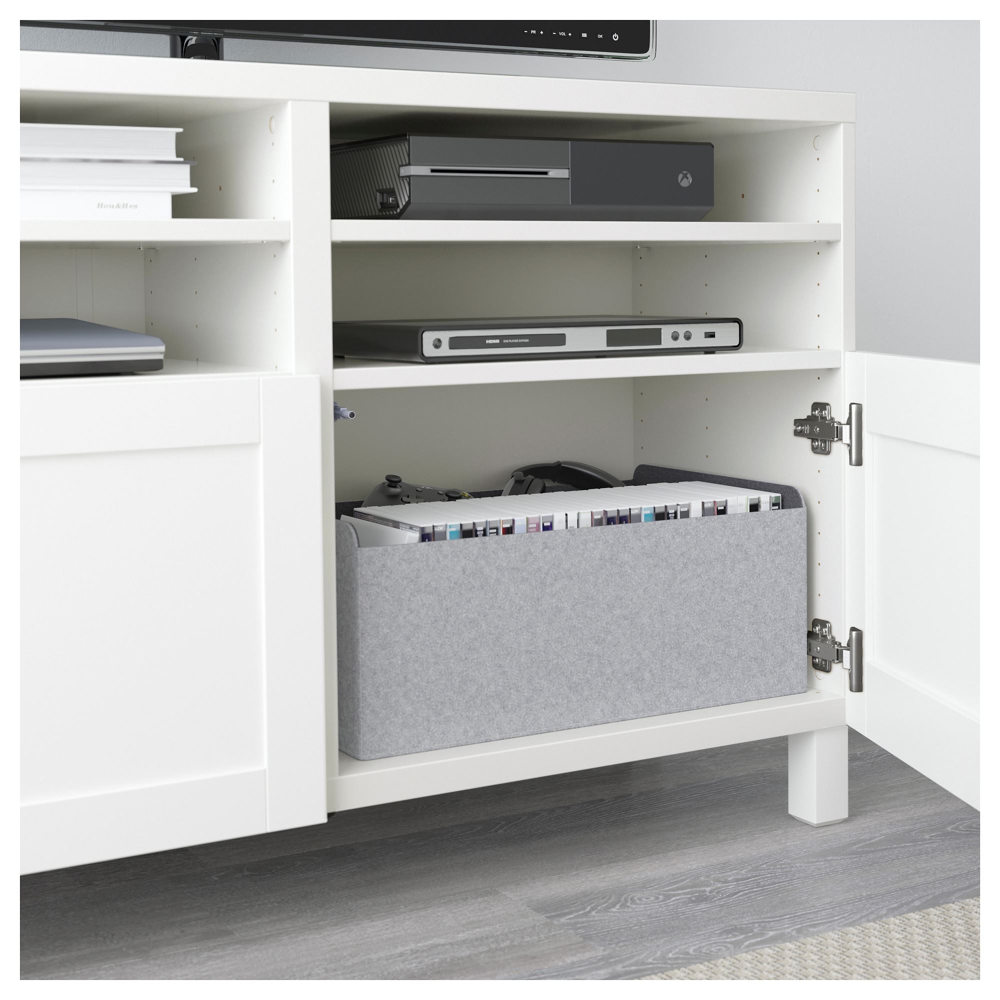 BESTA white 120x40x74 cm tv bench - 49068324 | IKEA