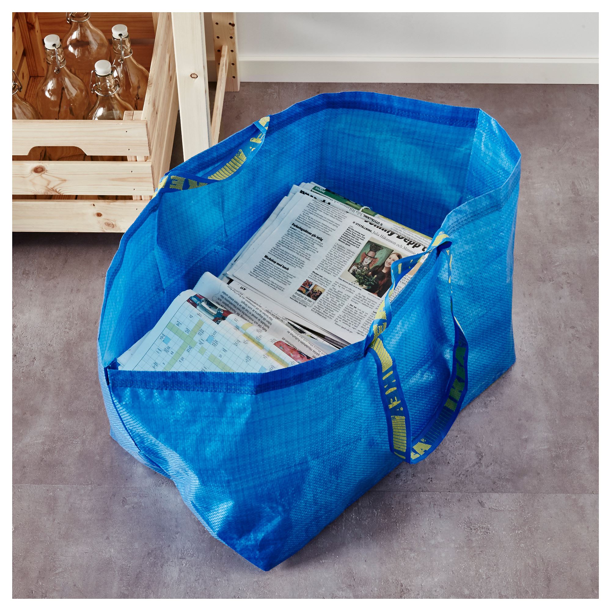 FRAKTA mavi 71 lt çanta - 17228340 | IKEA