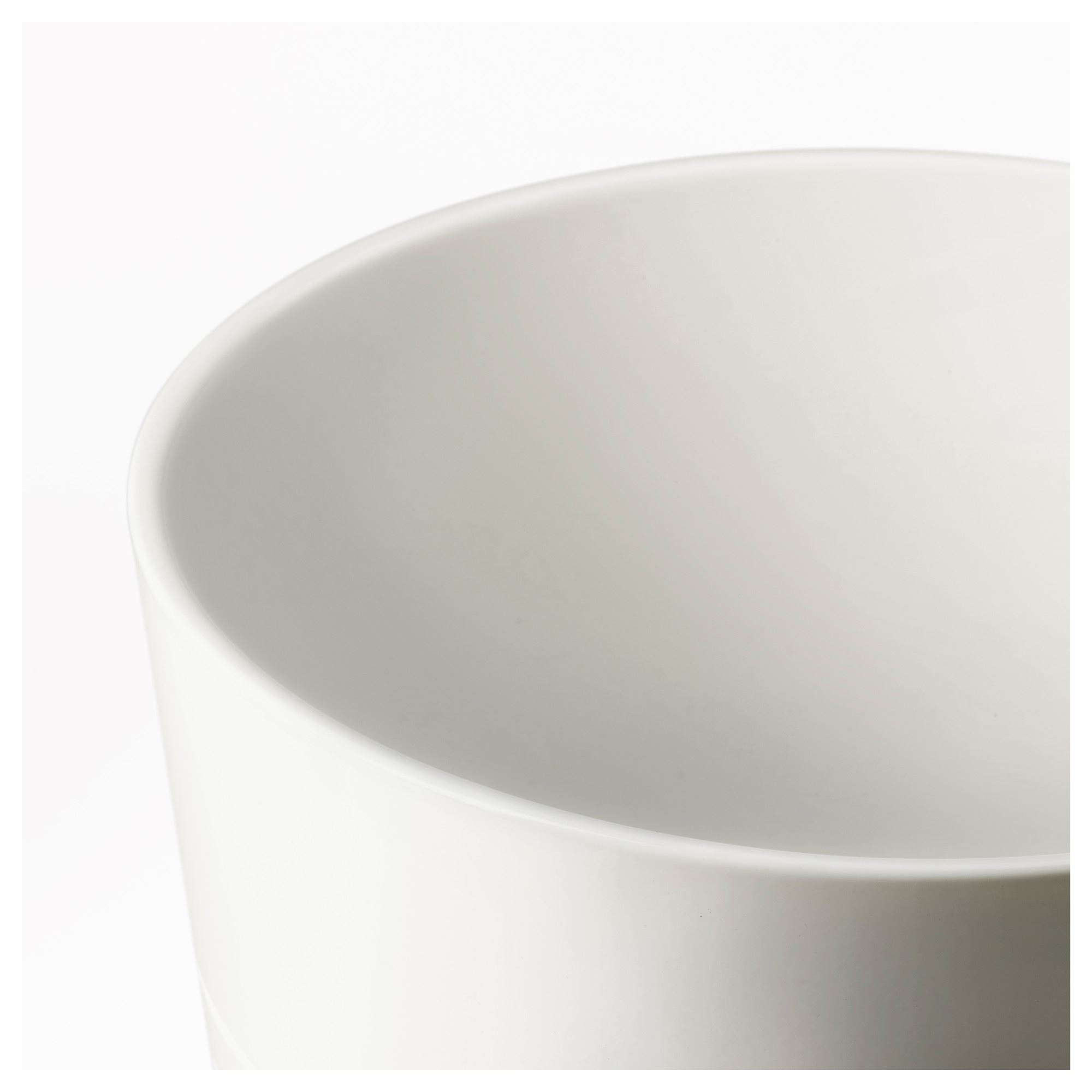 MUSKOT beyaz 24 cm toprak saksı - 10308198 | IKEA