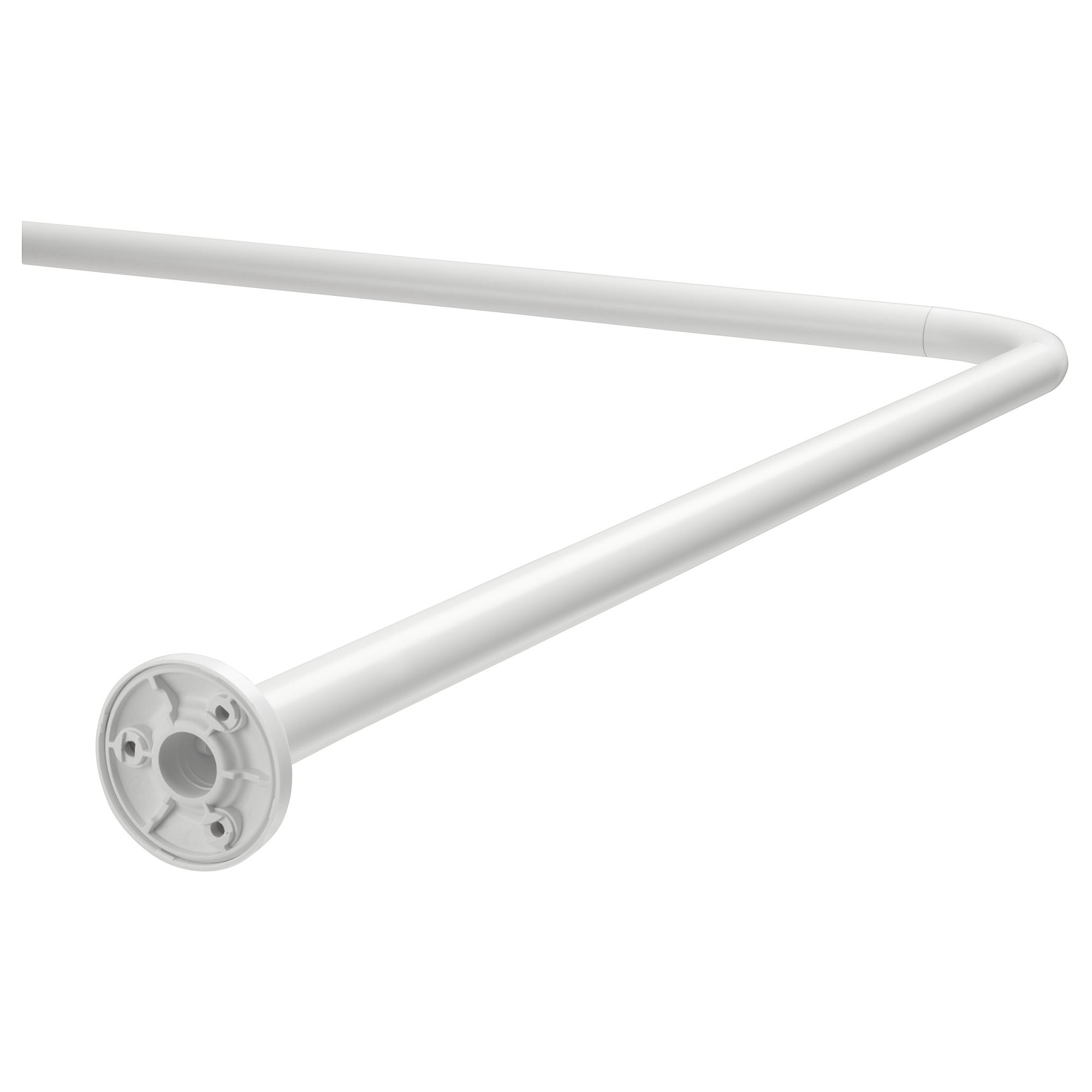 VIKARN beyaz duş perdesi çubuğu - 50306017 | IKEA