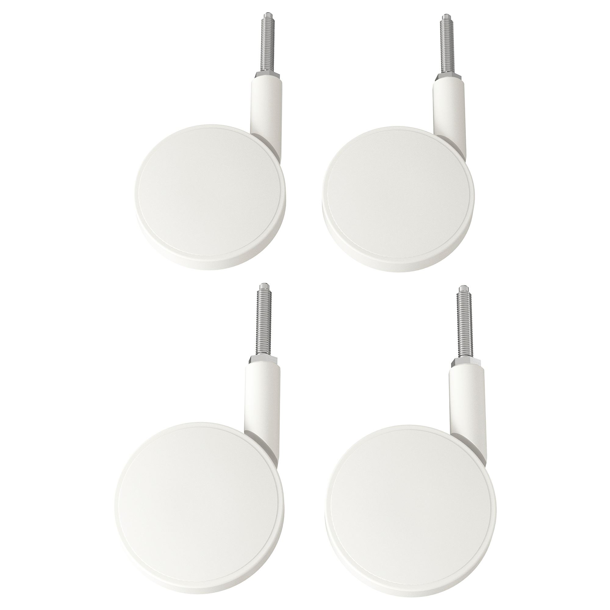 BEKANT beyaz tekerlek - 20372457 | IKEA