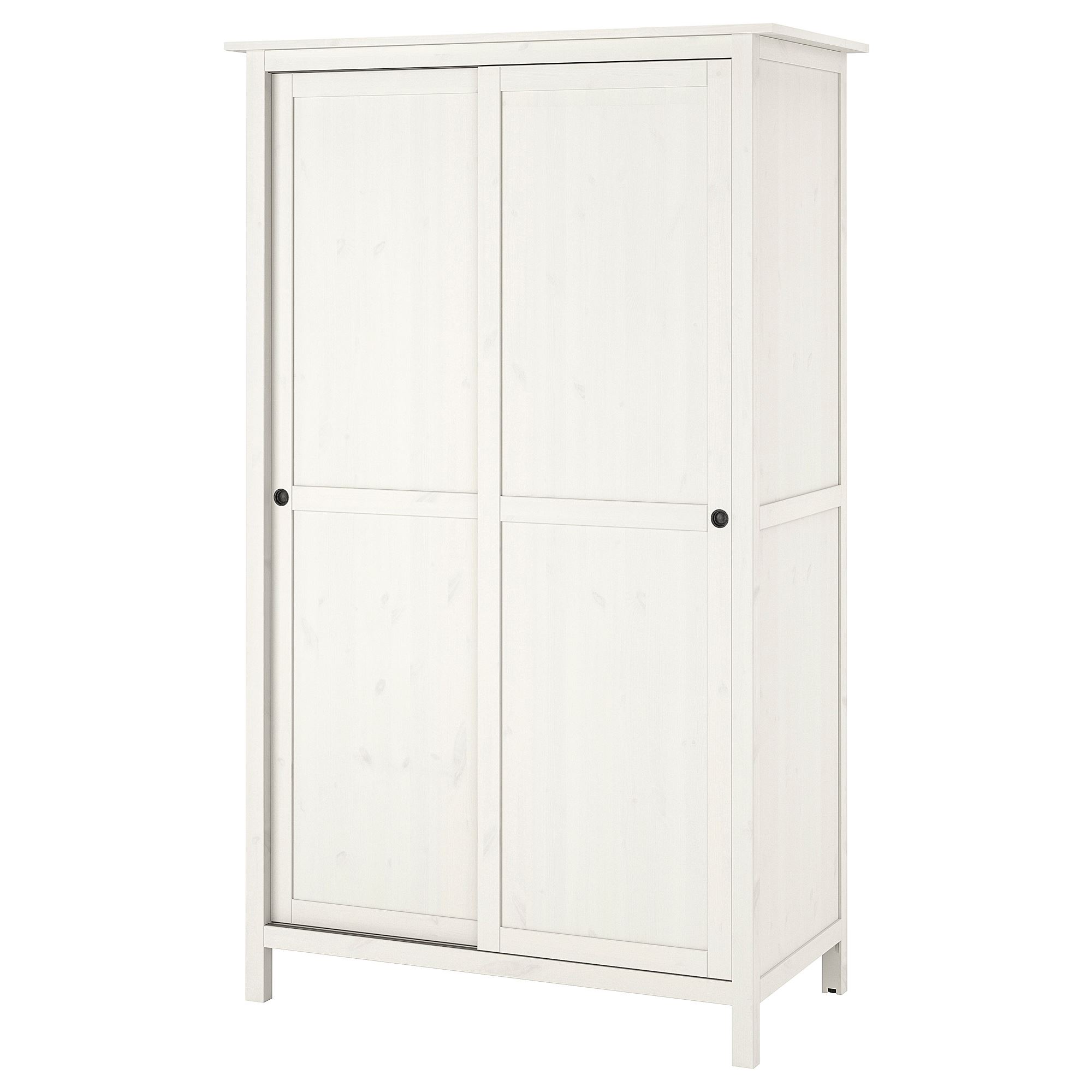 HEMNES white 120x59x197 cm sliding wardrobe - 50251270 | IKEA