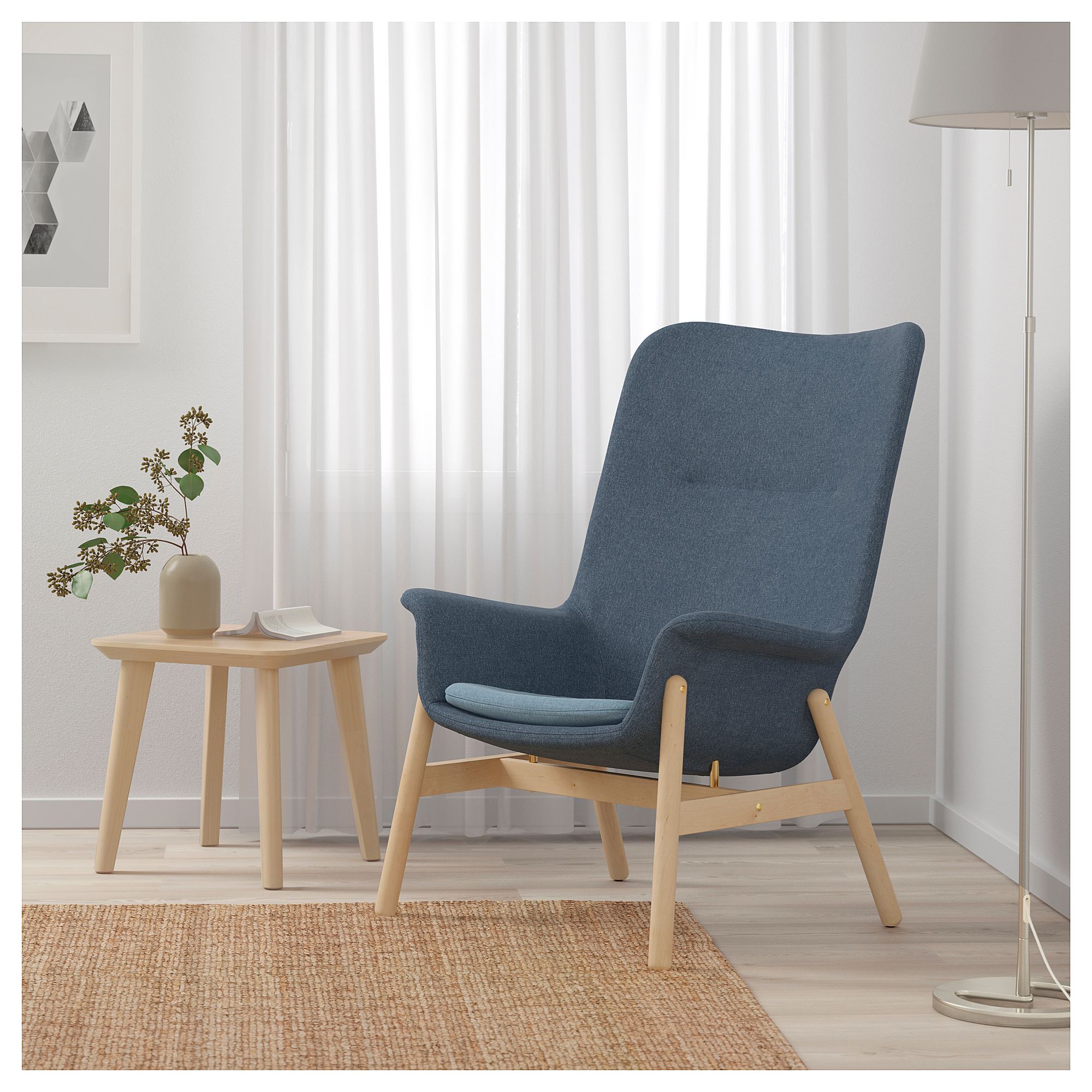 VEDBO gunnared mavi berjer - 40423583 | IKEA