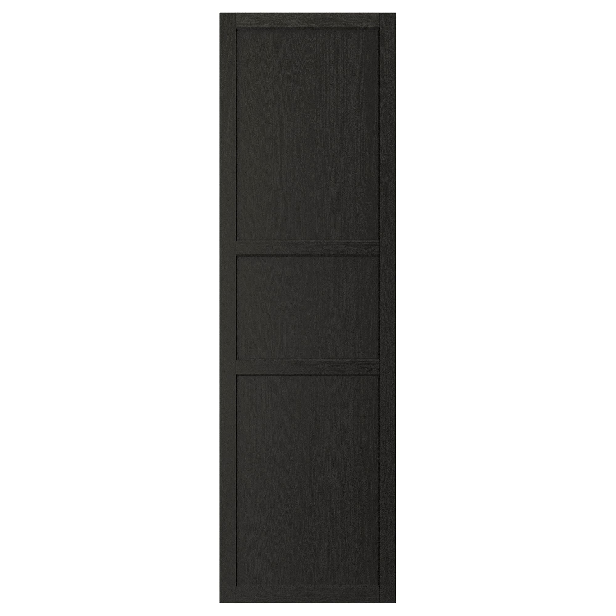 LERHYTTAN siyah boyalı 60x200 cm kapak - 00356062 | IKEA