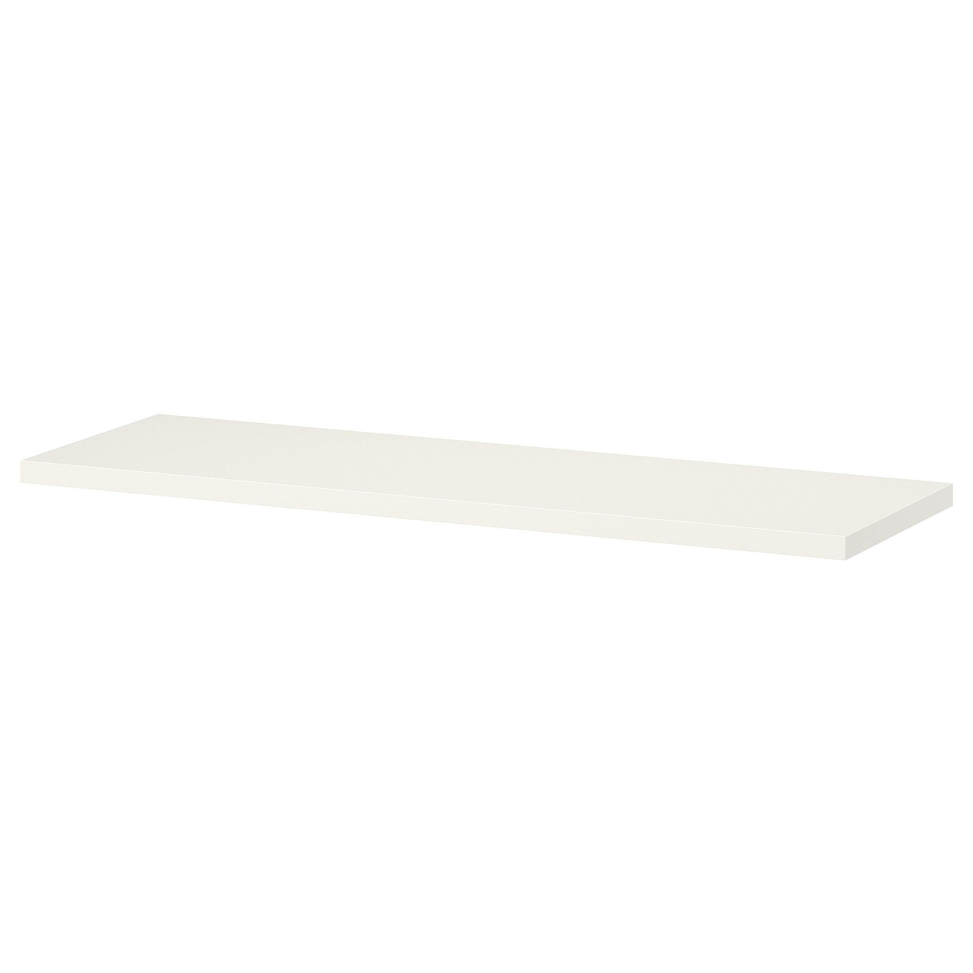 BURHULT white 59x20 cm wall shelf piece - 80400042 | IKEA