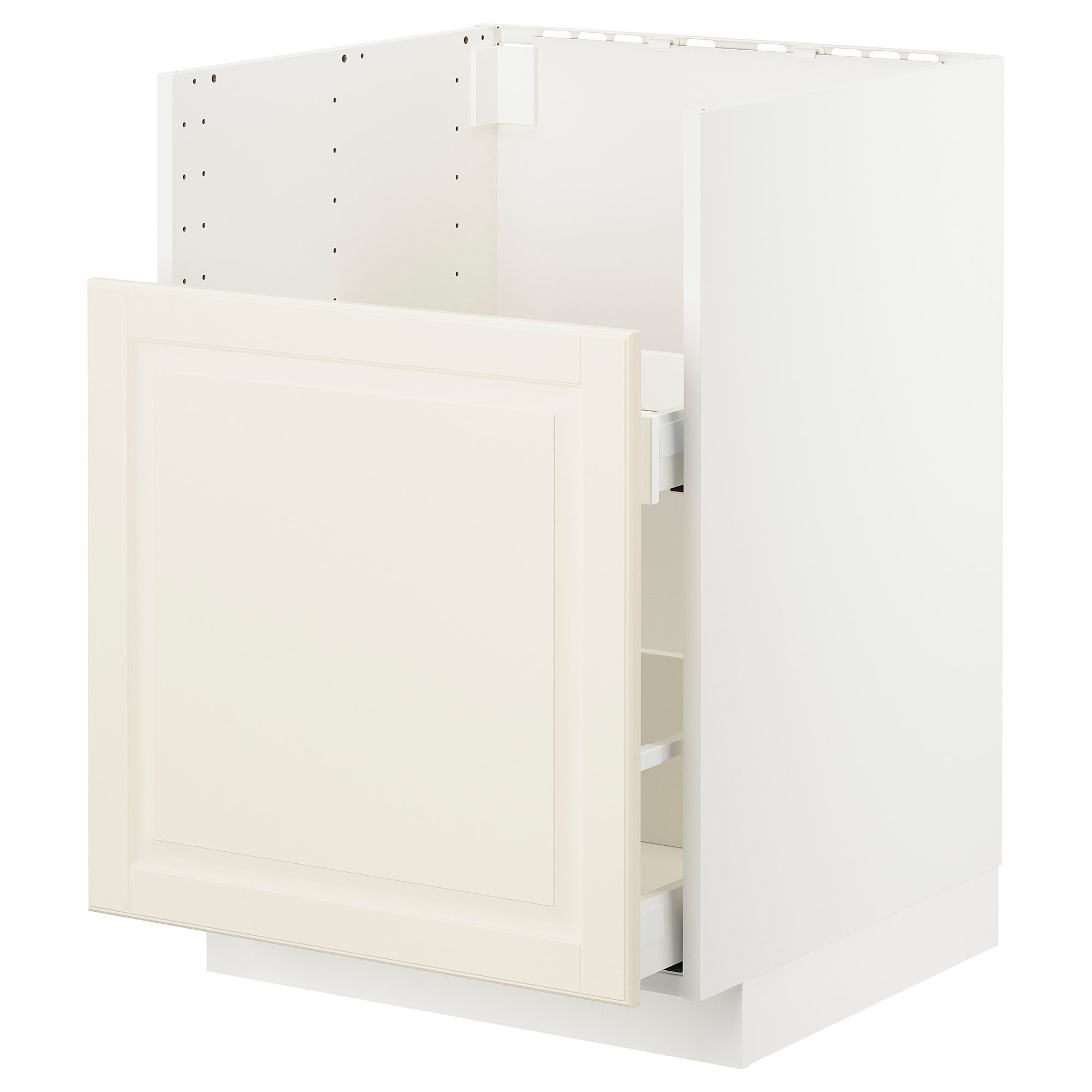 METOD/MAXIMERA BODBYN off-white 60x60 cm BREDSJÖN sink cabinet ...