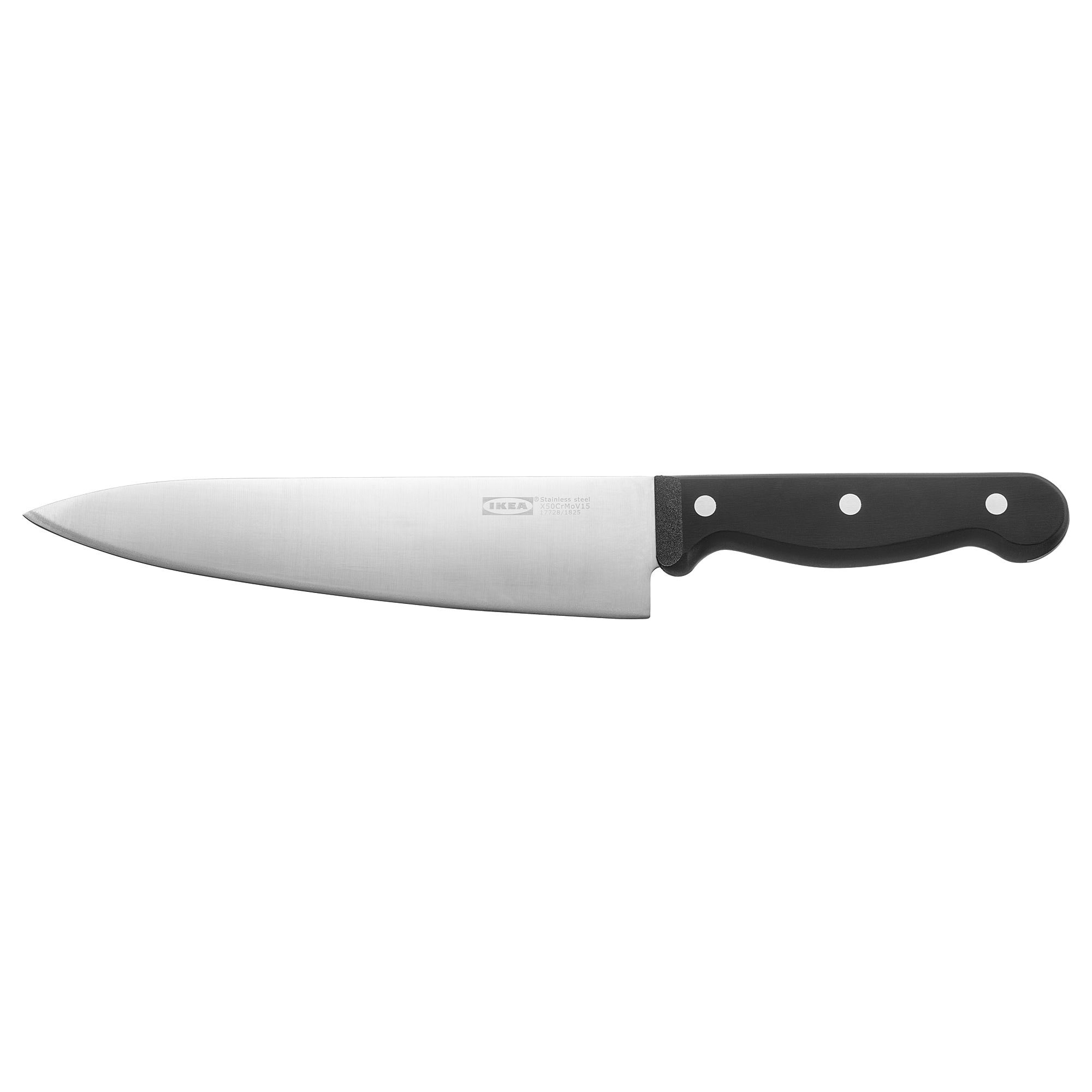 VARDAGEN dark grey 20 cm cook's knife - 40294722 | IKEA