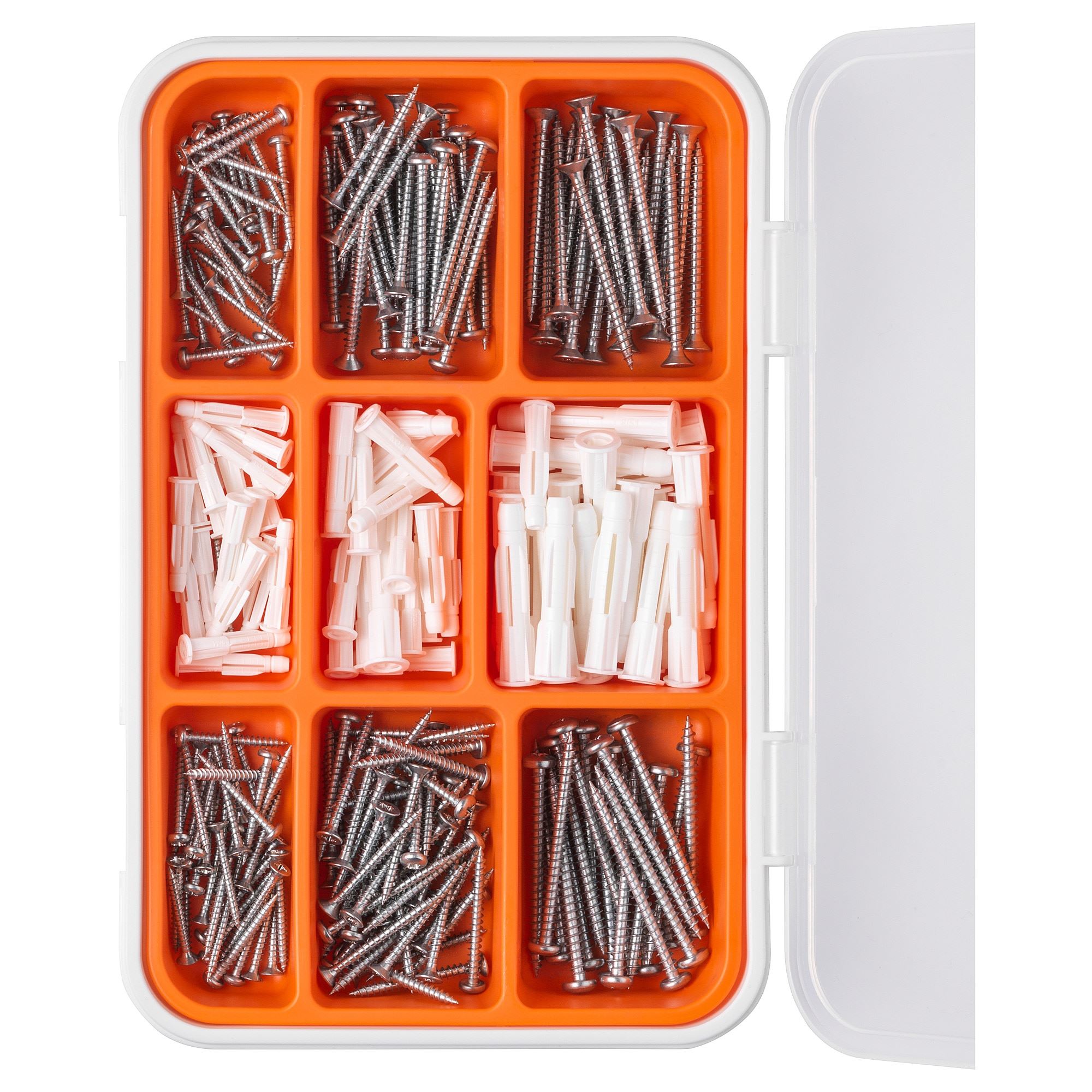 FIXA multicolour screw and plug set - 00169249 | IKEA