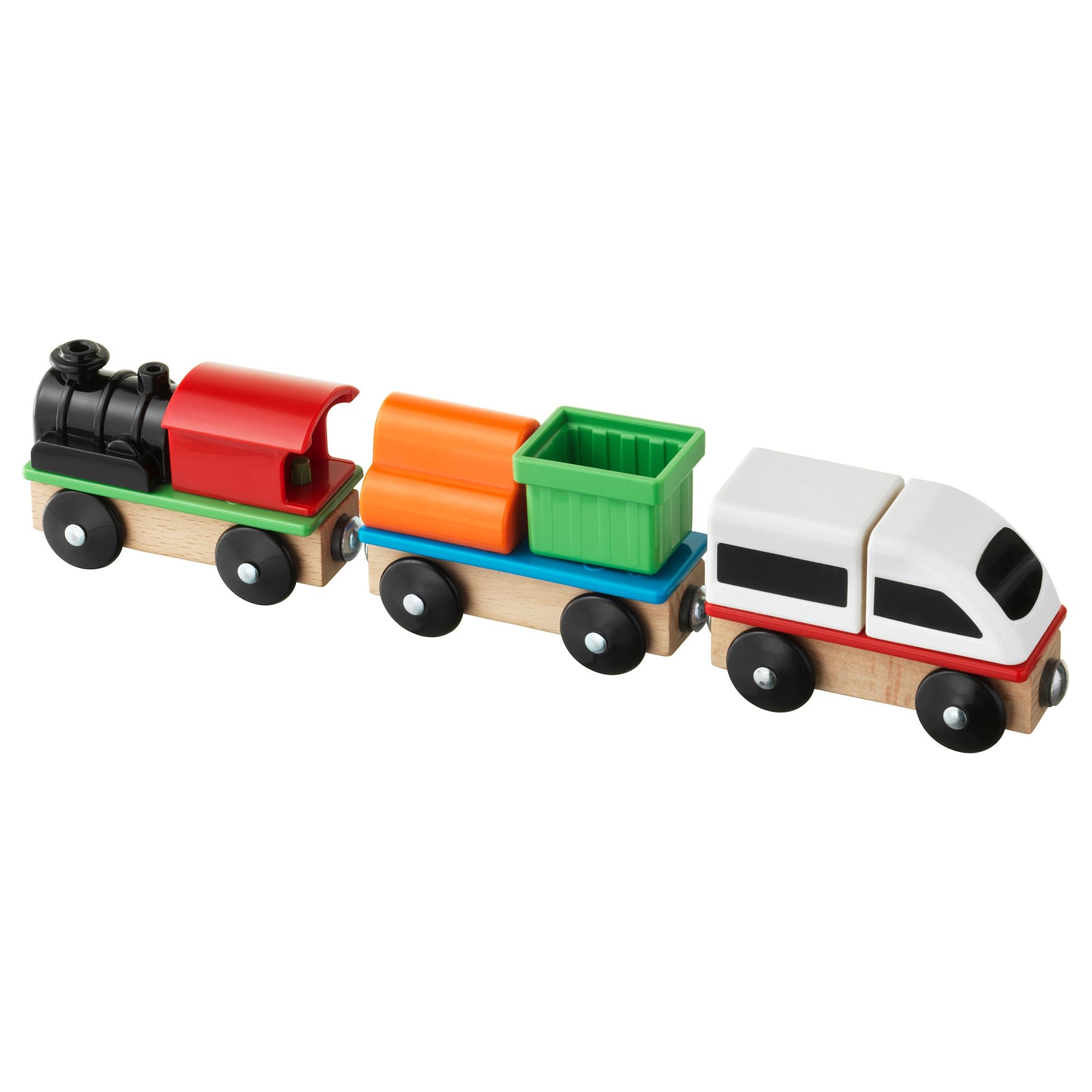 LILLABO multicolour train set - 60320094 | IKEA