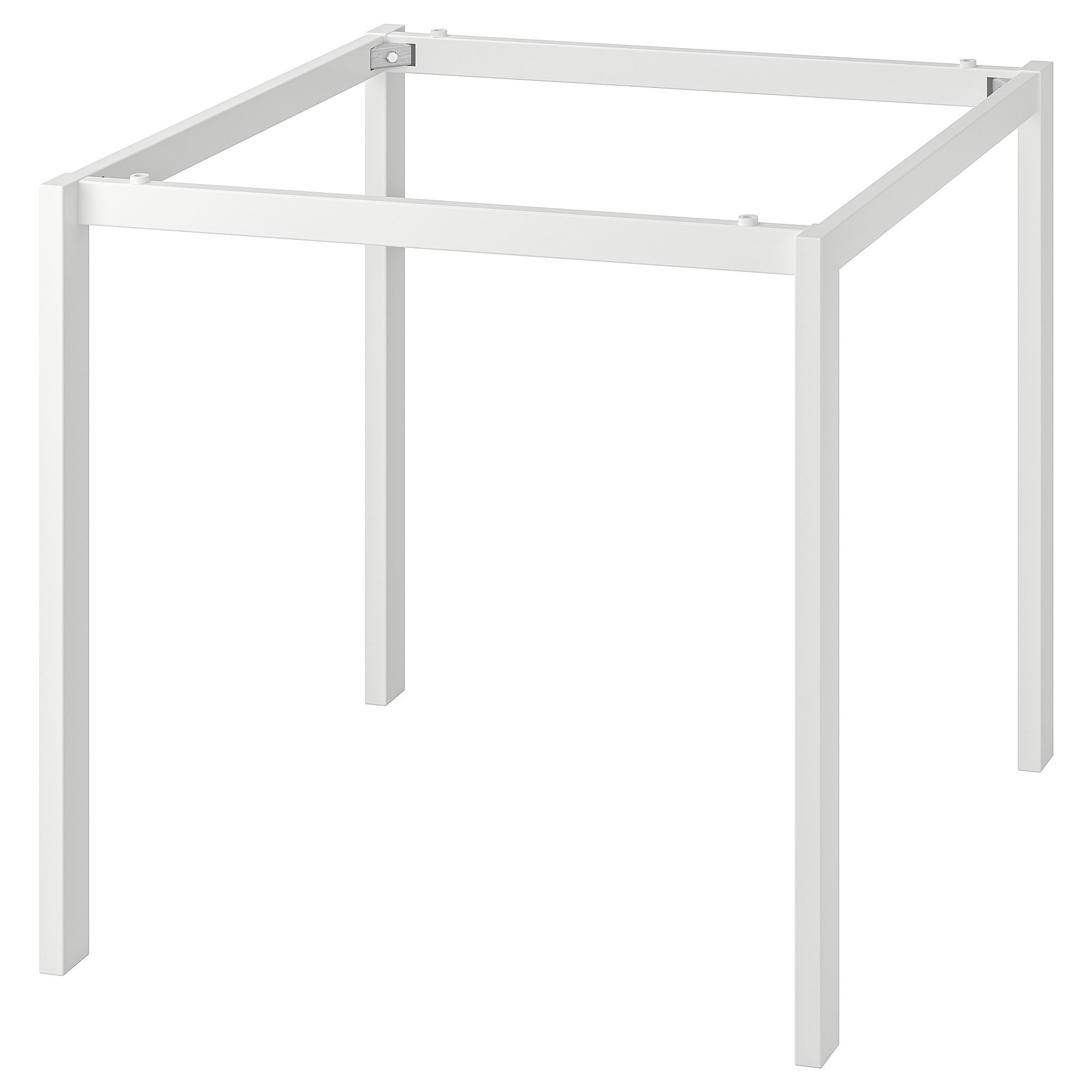 MELLTORP white 75x75 cm dining table underframe - 50280102 | IKEA
