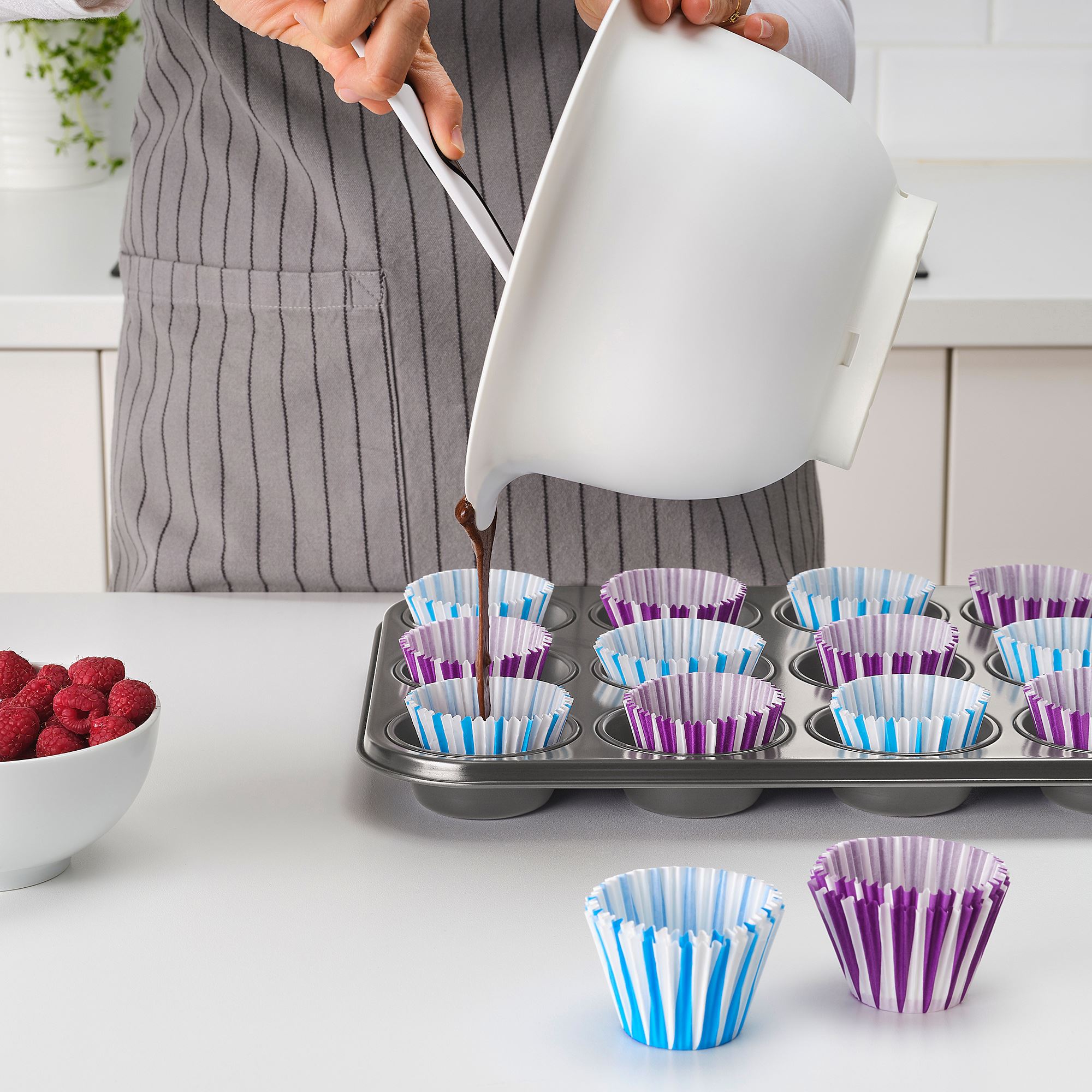 HEMMABAK gri 38x27 cm muffin kalıbı - 90456689 | IKEA