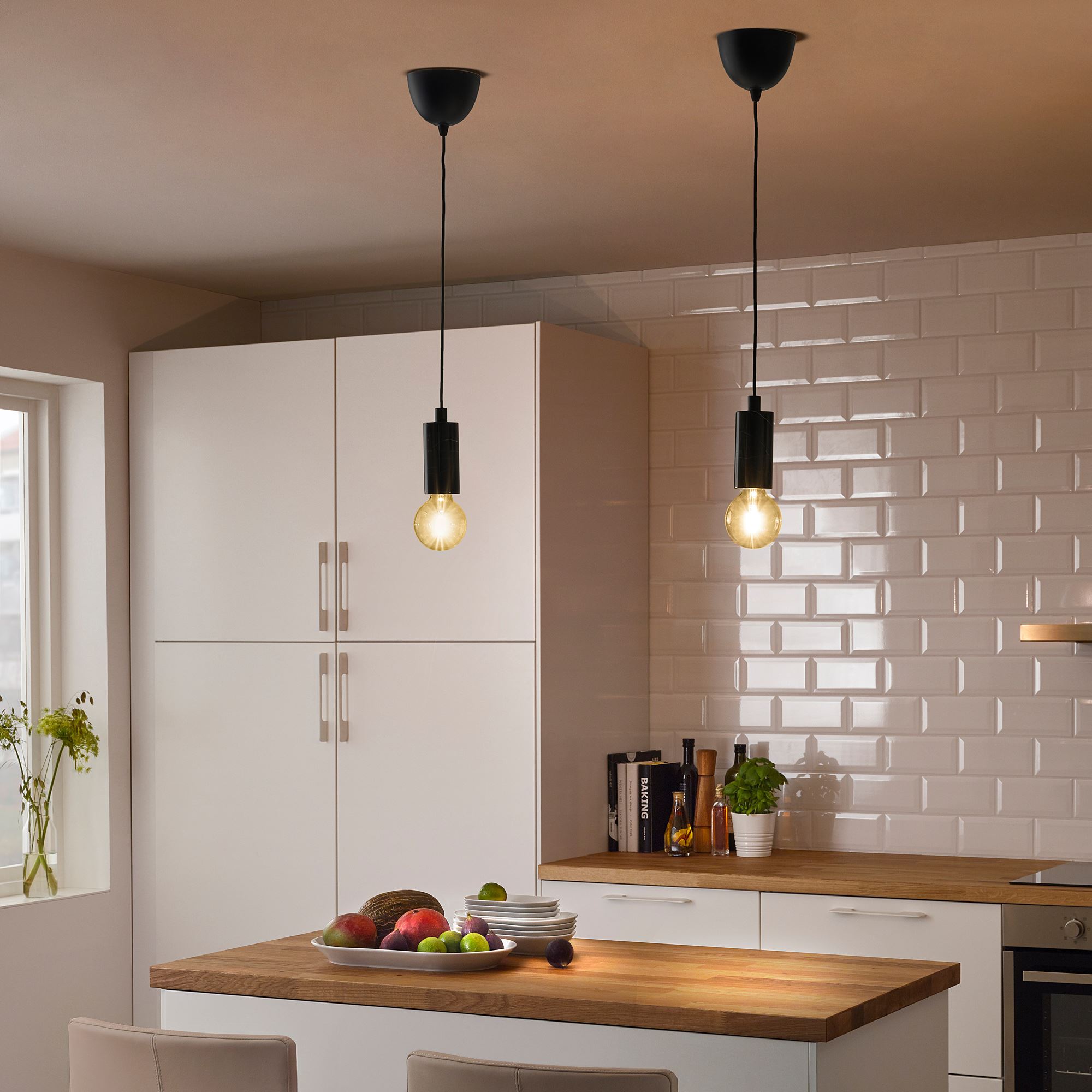 LUNNOM globe clear LED bulb E27 - 10416471 | IKEA