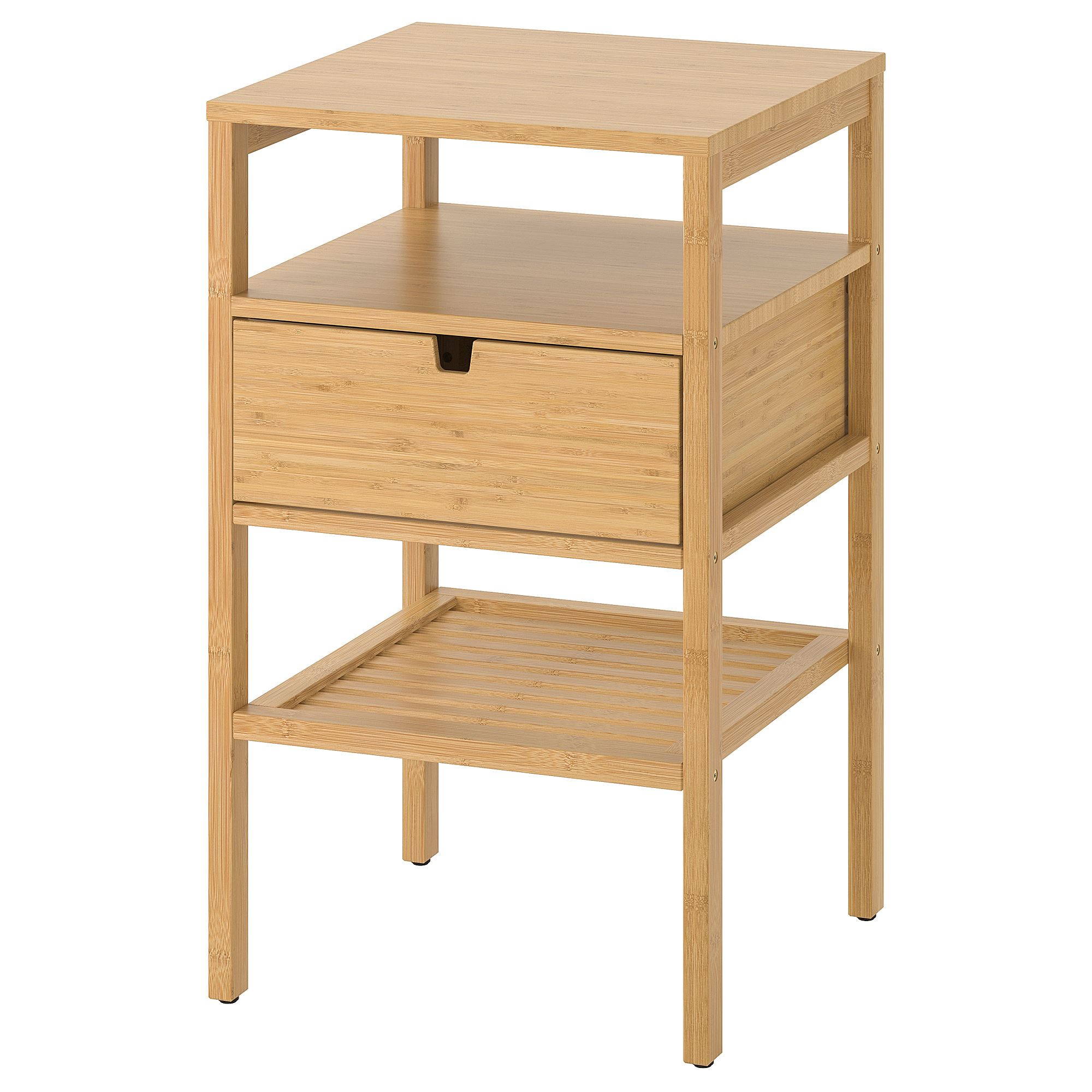 NORDKISA bamboo 40x40 cm bedside table - 60447677 | IKEA