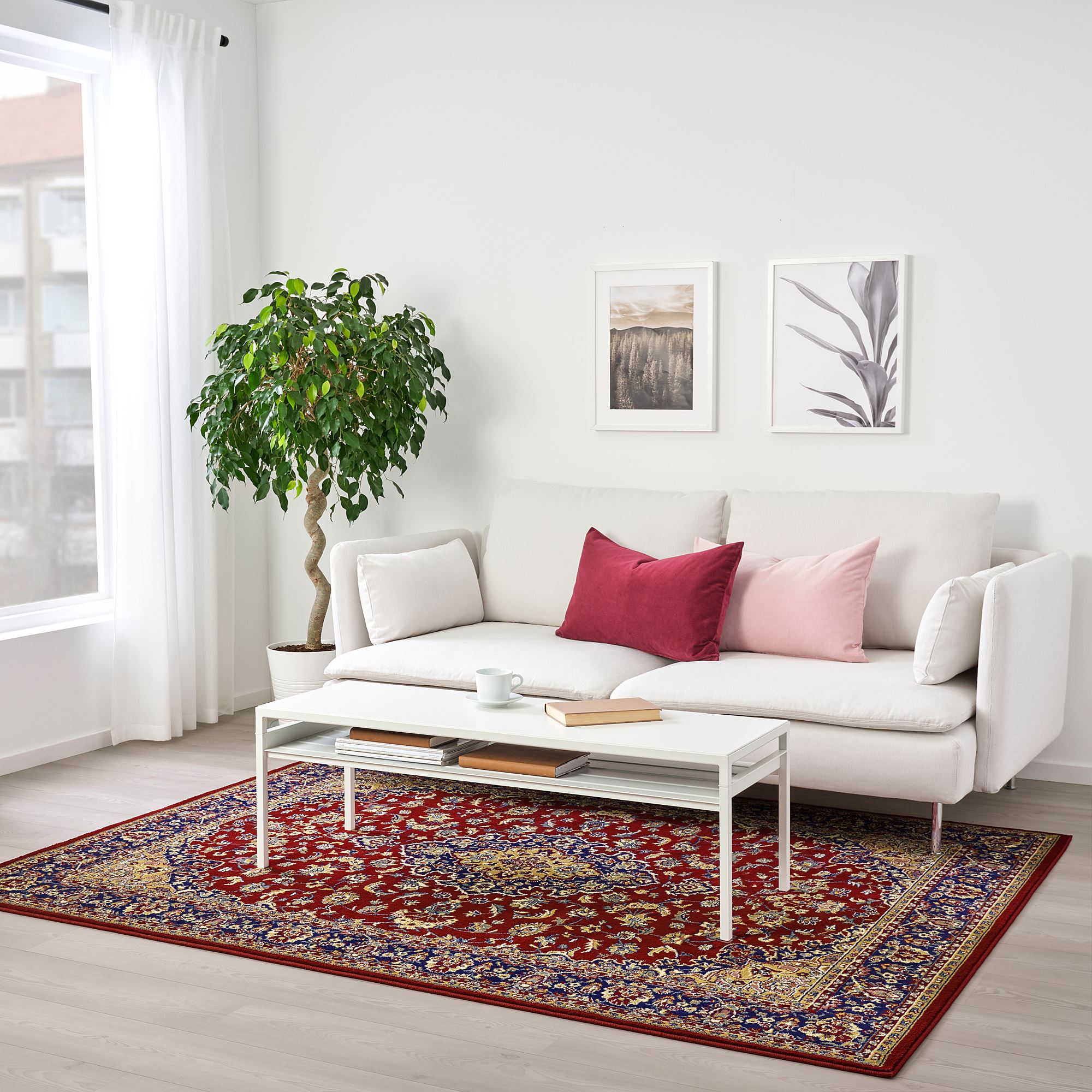 VEDBAK çok renkli 170x230 cm büyük halı - 50449455 | IKEA