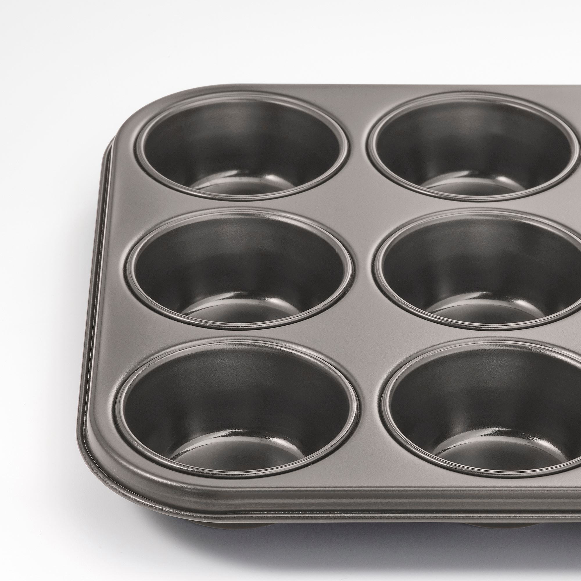 HEMMABAK gri 38x27 cm muffin kalıbı - 90456689 | IKEA