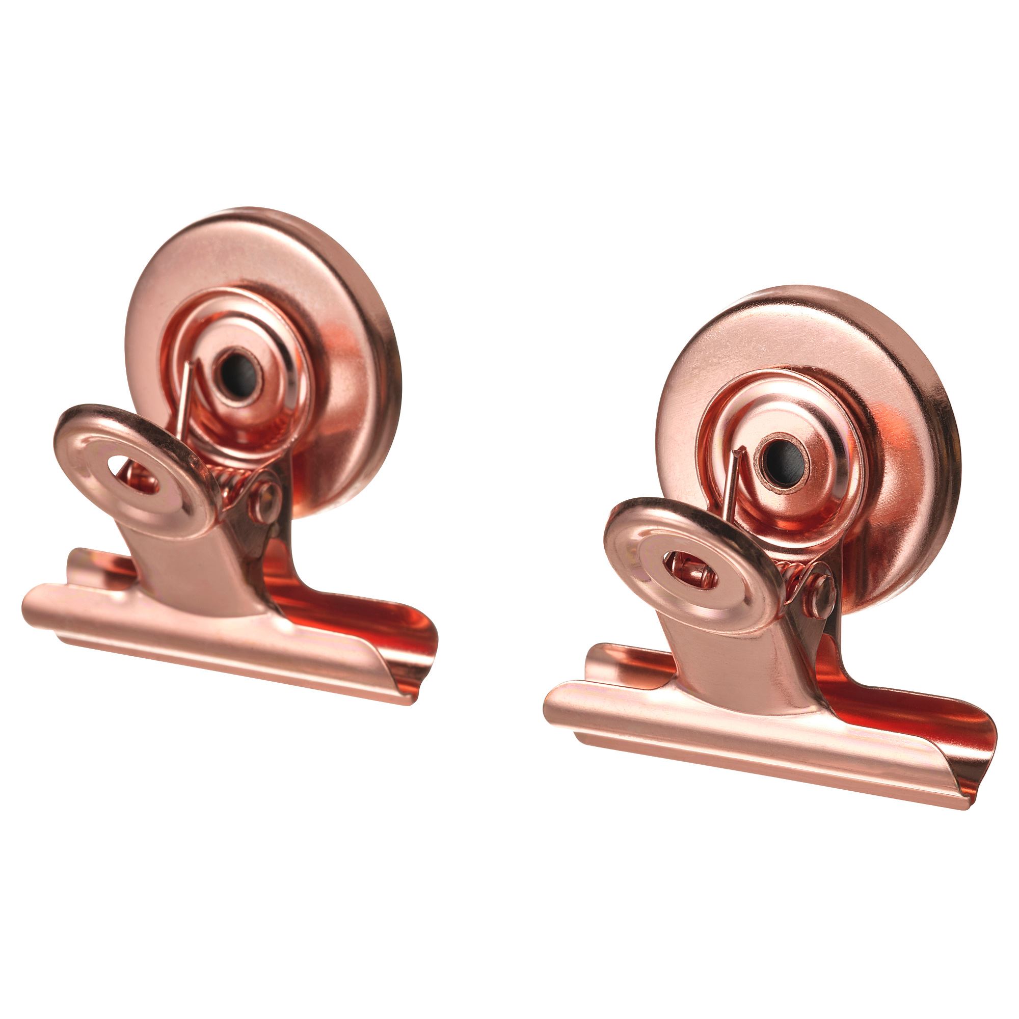 TOTEBO pink/gold-colour magnetic clip - 20478246 | IKEA
