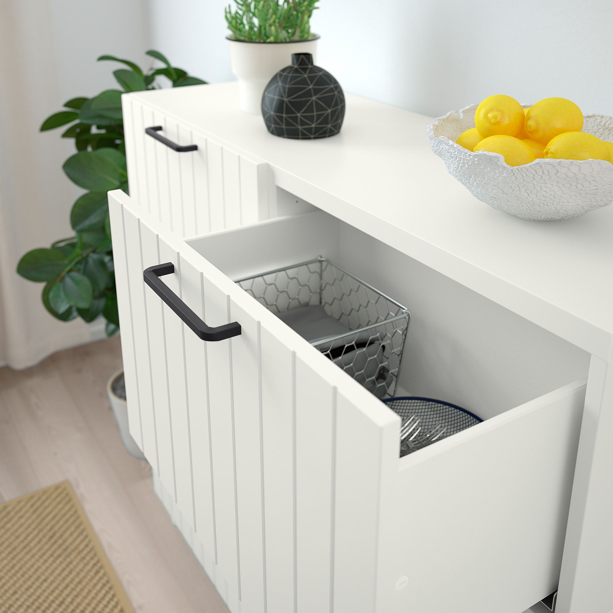 SUTTERVIKEN beyaz 60x38 cm kapak/çekmece ön paneli - 30472890 | IKEA
