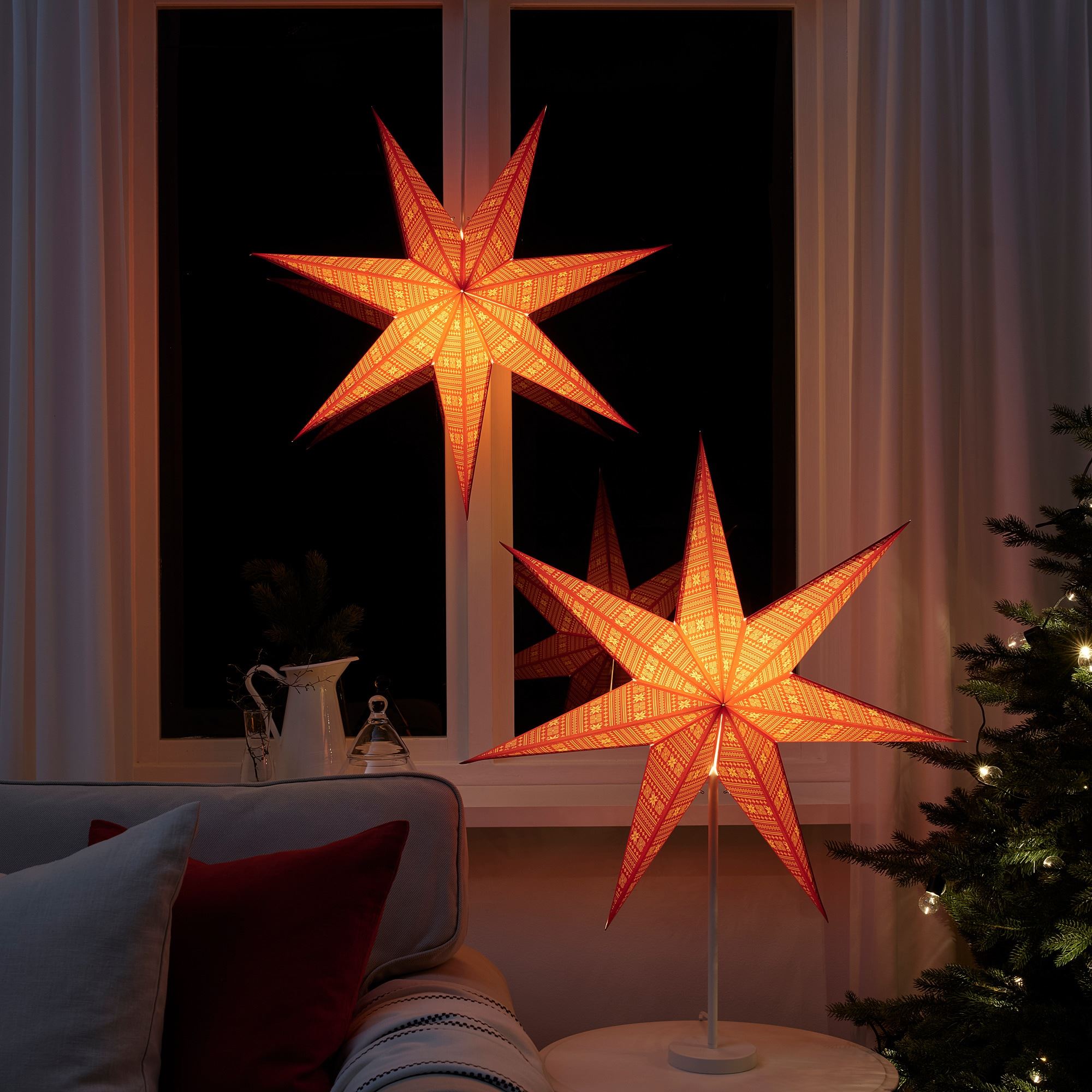 STRALA red lamp shade - 20503590 | IKEA