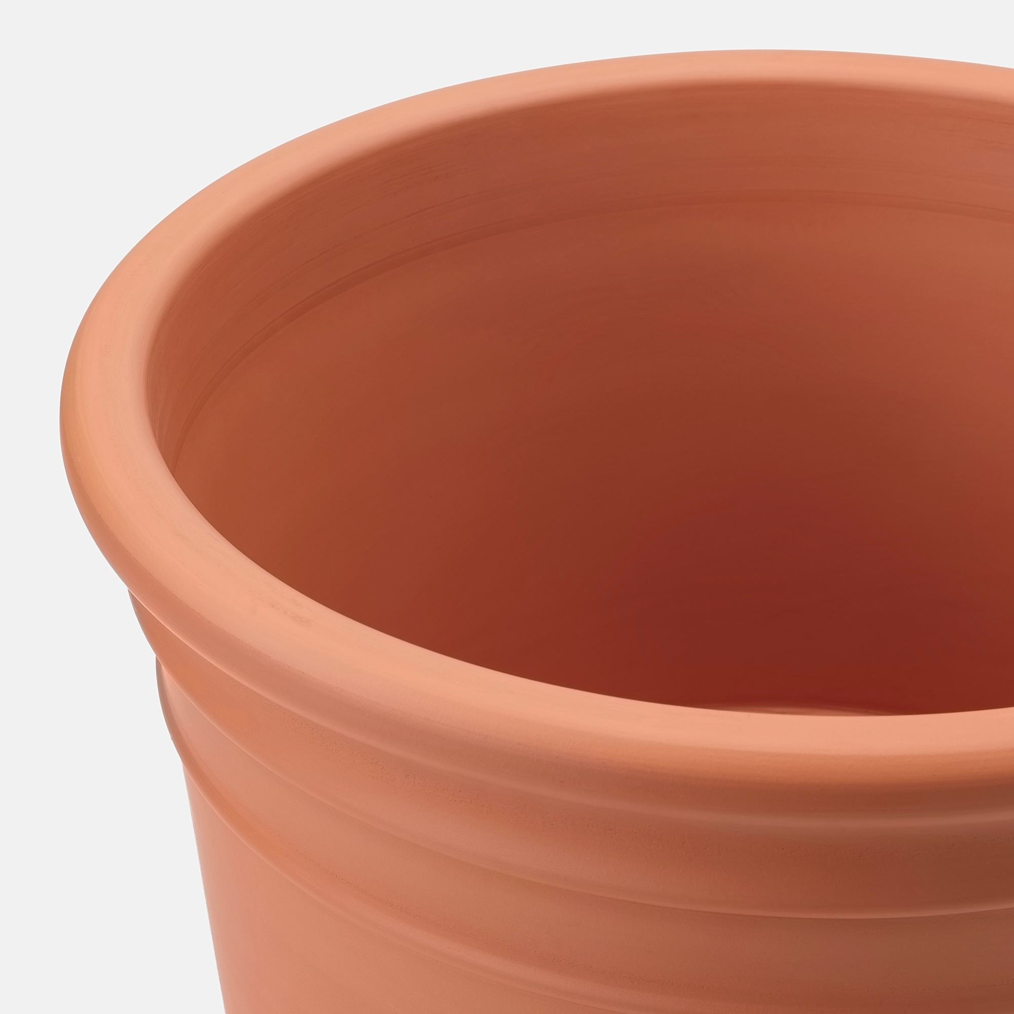 CURRYBLAD terakotta 35 cm toprak saksı - 60560753 | IKEA