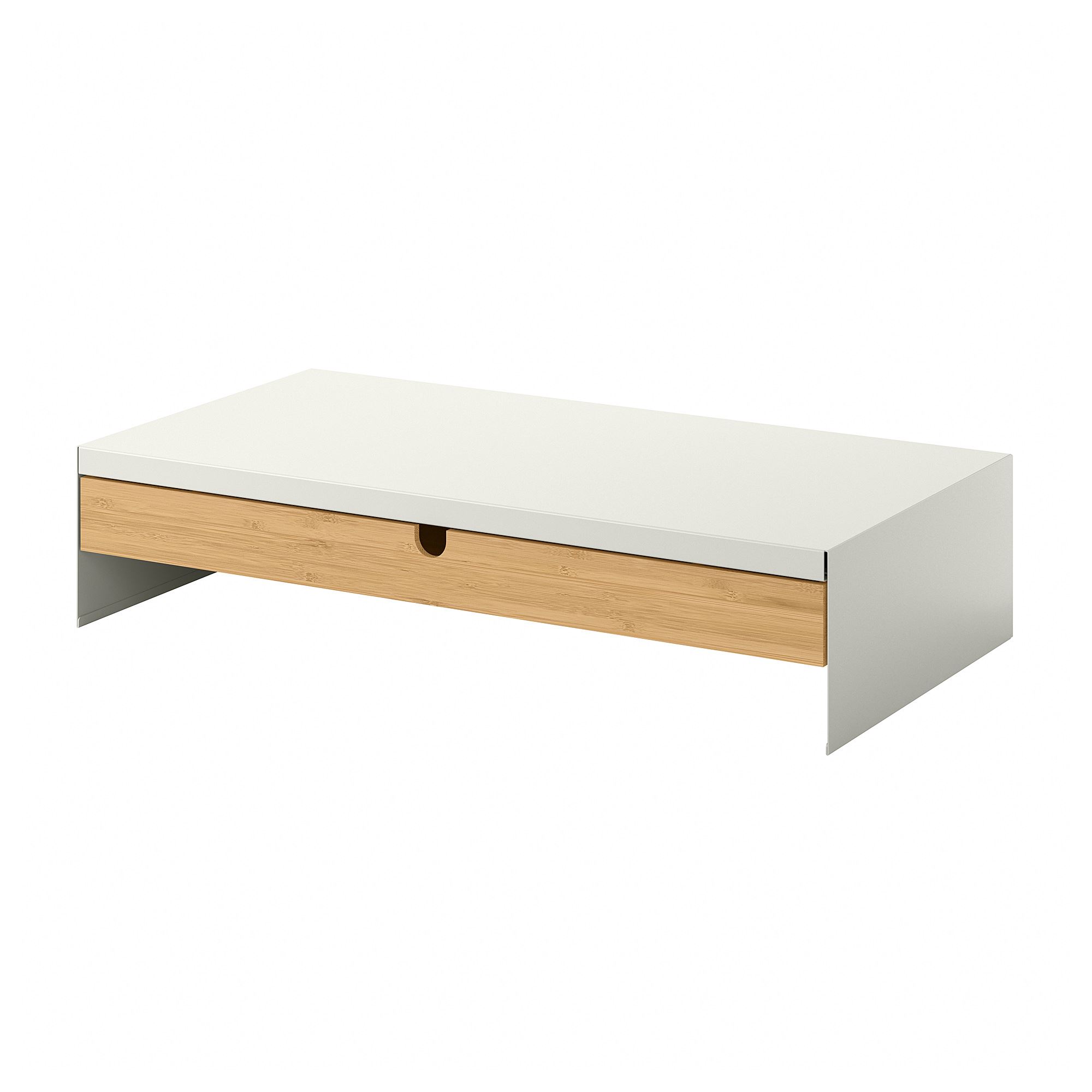 ELLOVEN white 47x26x10 cm monitor stand - 50474770 | IKEA