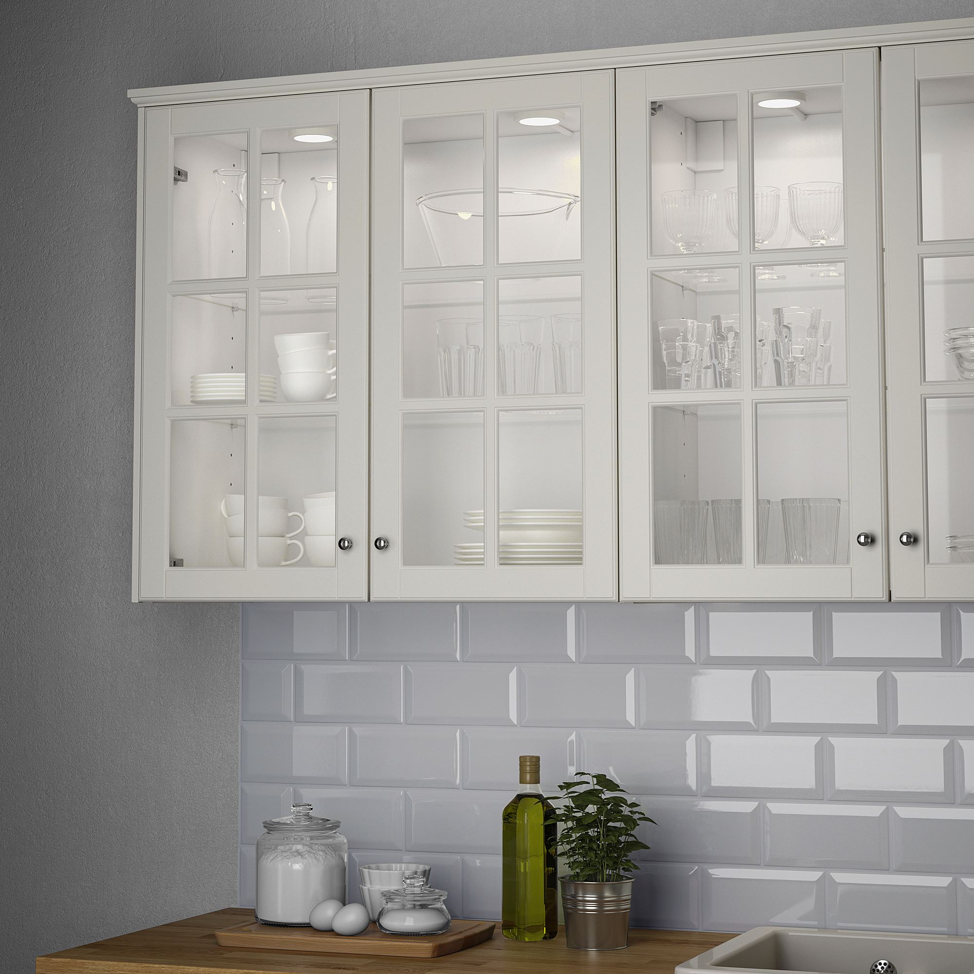 MITTLED white spotlight with LED - 00528662 | IKEA