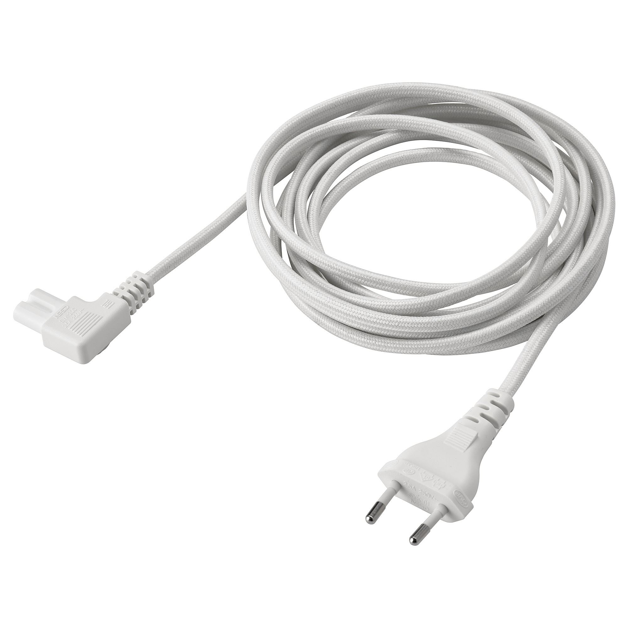 SYMFONISK white 3.5 m power cable - 20492332 | IKEA