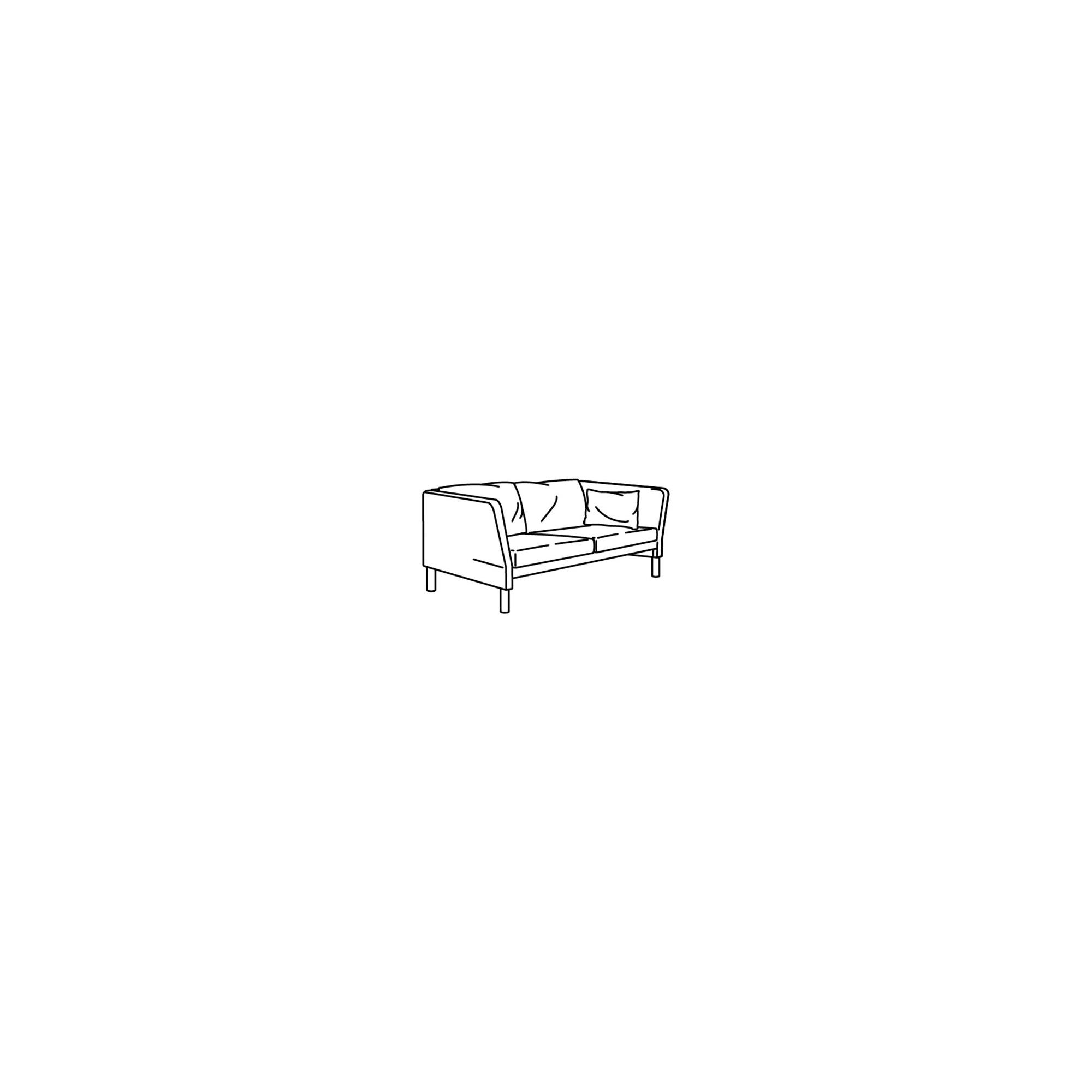 BACKSALEN colourless cover for 2-seat frame - 50497111 | IKEA