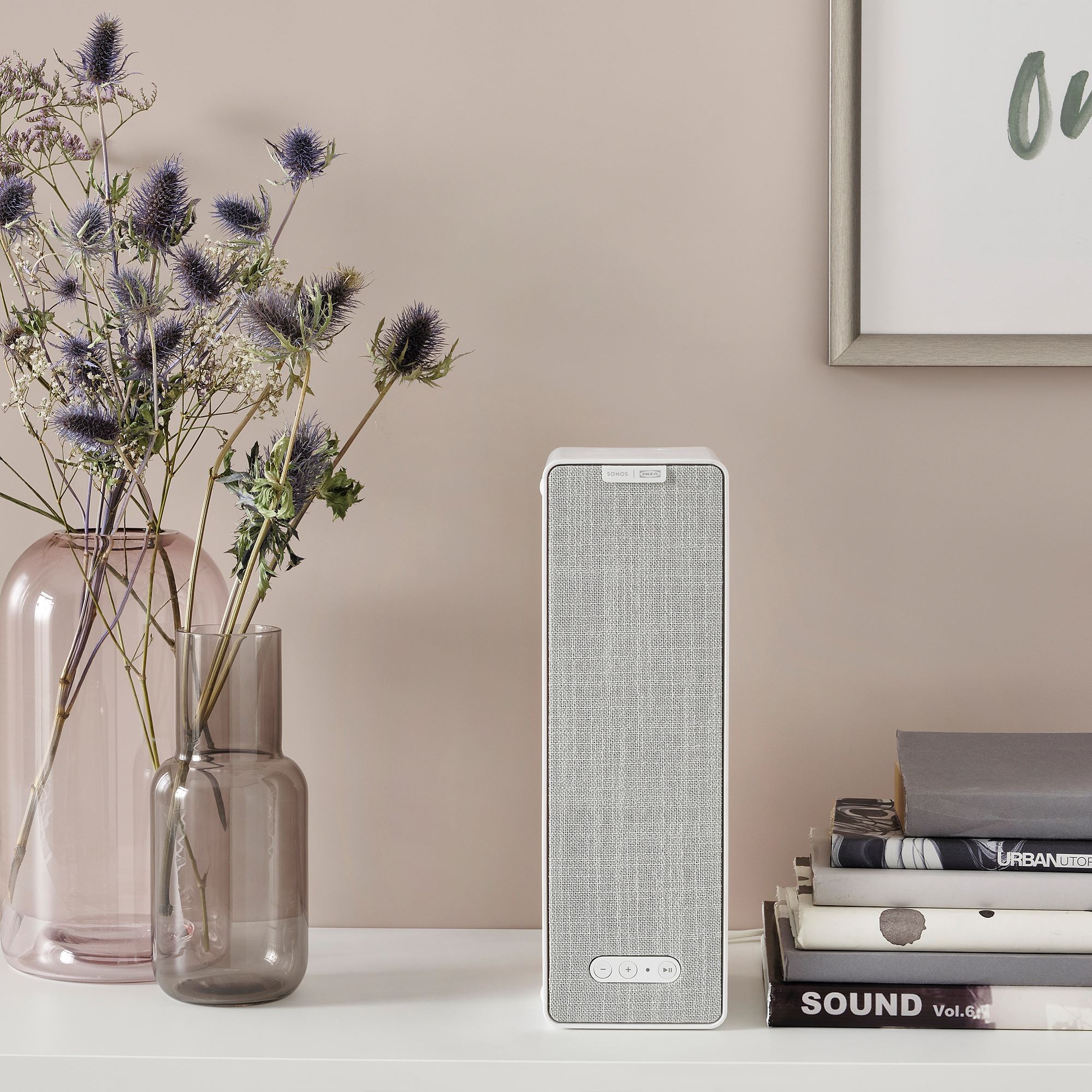 SYMFONISK white 10x15x31 cm WiFi bookshelf speaker - 50506587 | IKEA