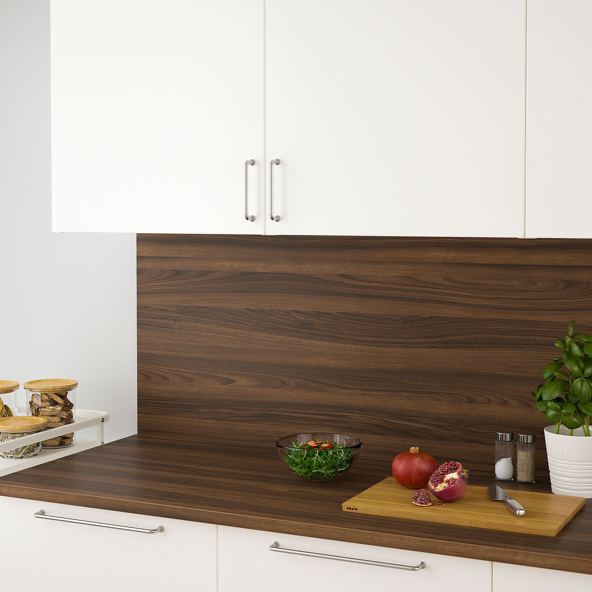 EKBACKEN walnut effect 186x2,8 cm worktop - 90442980 | IKEA