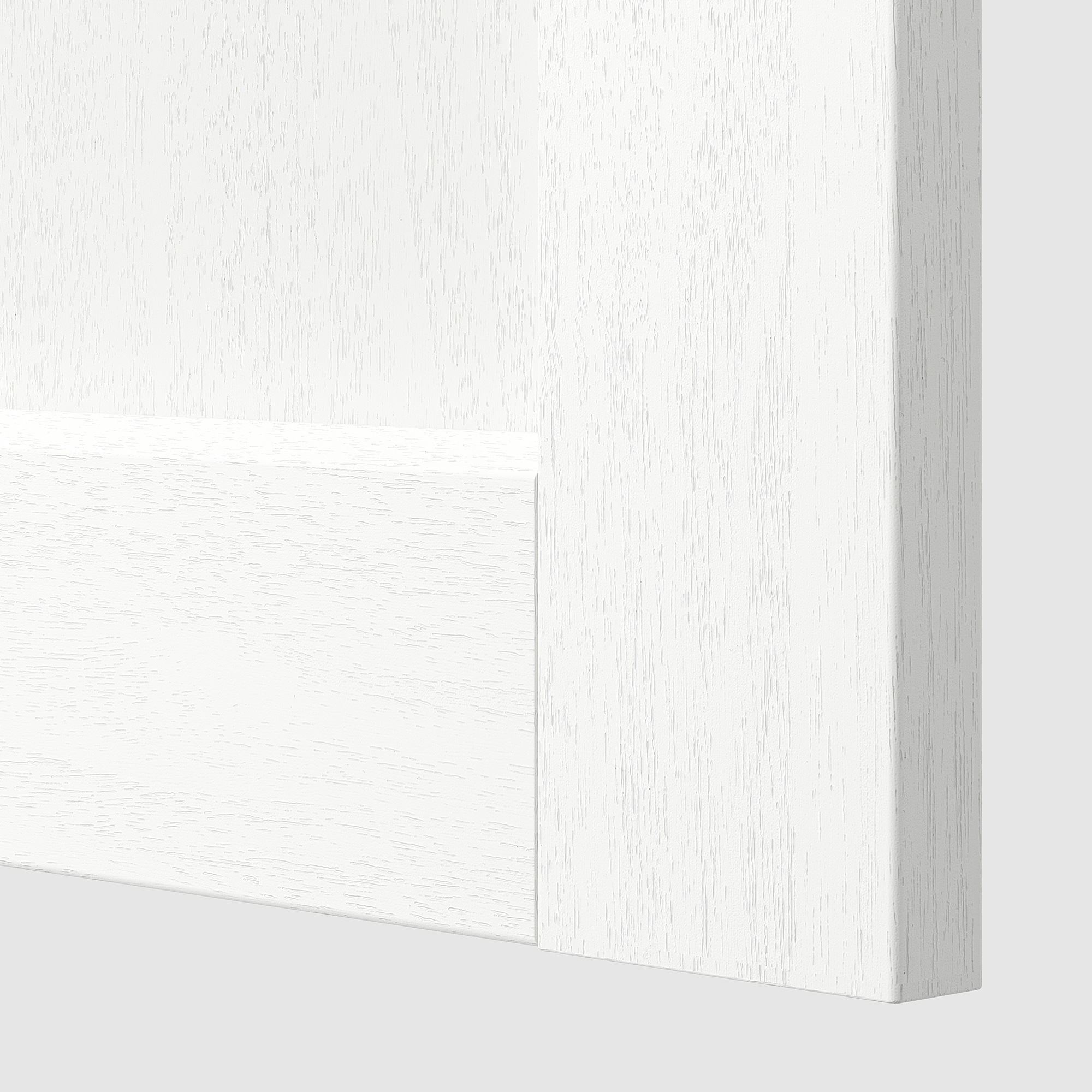 METOD ENKÖPING white wood effect 60x80 cm kitchen wall cabinet ...