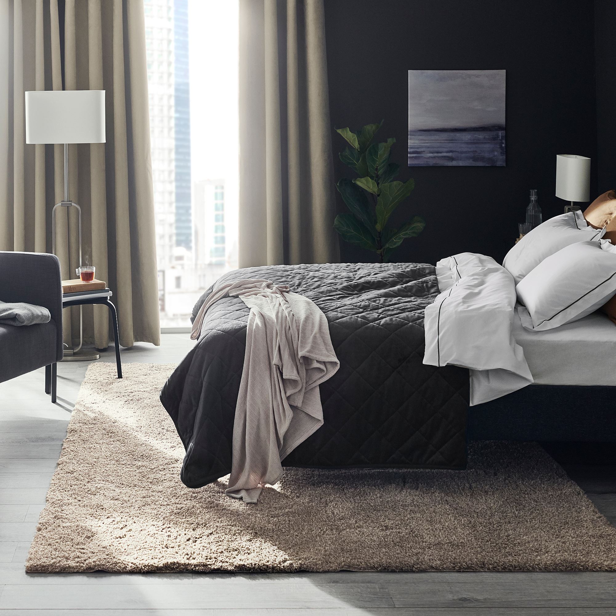 VINDEBAK açık bej 200x300 cm büyük halı - 40508068 | IKEA