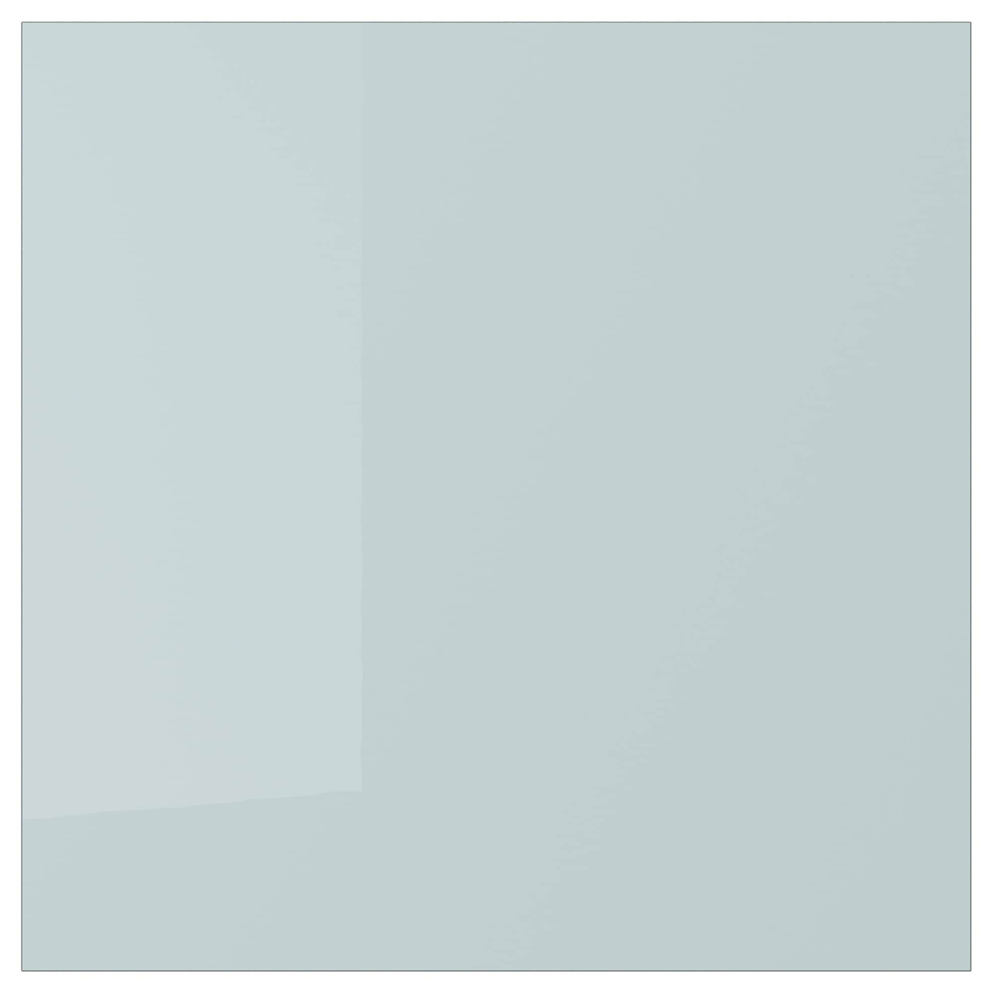 KALLARP high-gloss light grey-blue 40x40 cm drawer front - 70520158 | IKEA