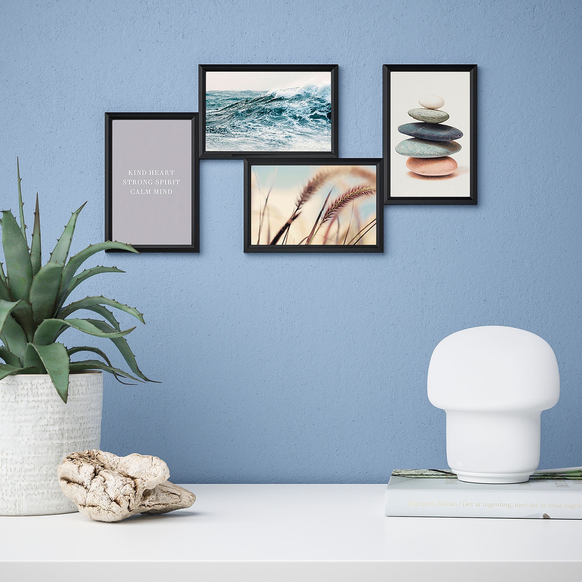 YLLEVAD calmness 10x15 cm art card - 80527692 | IKEA