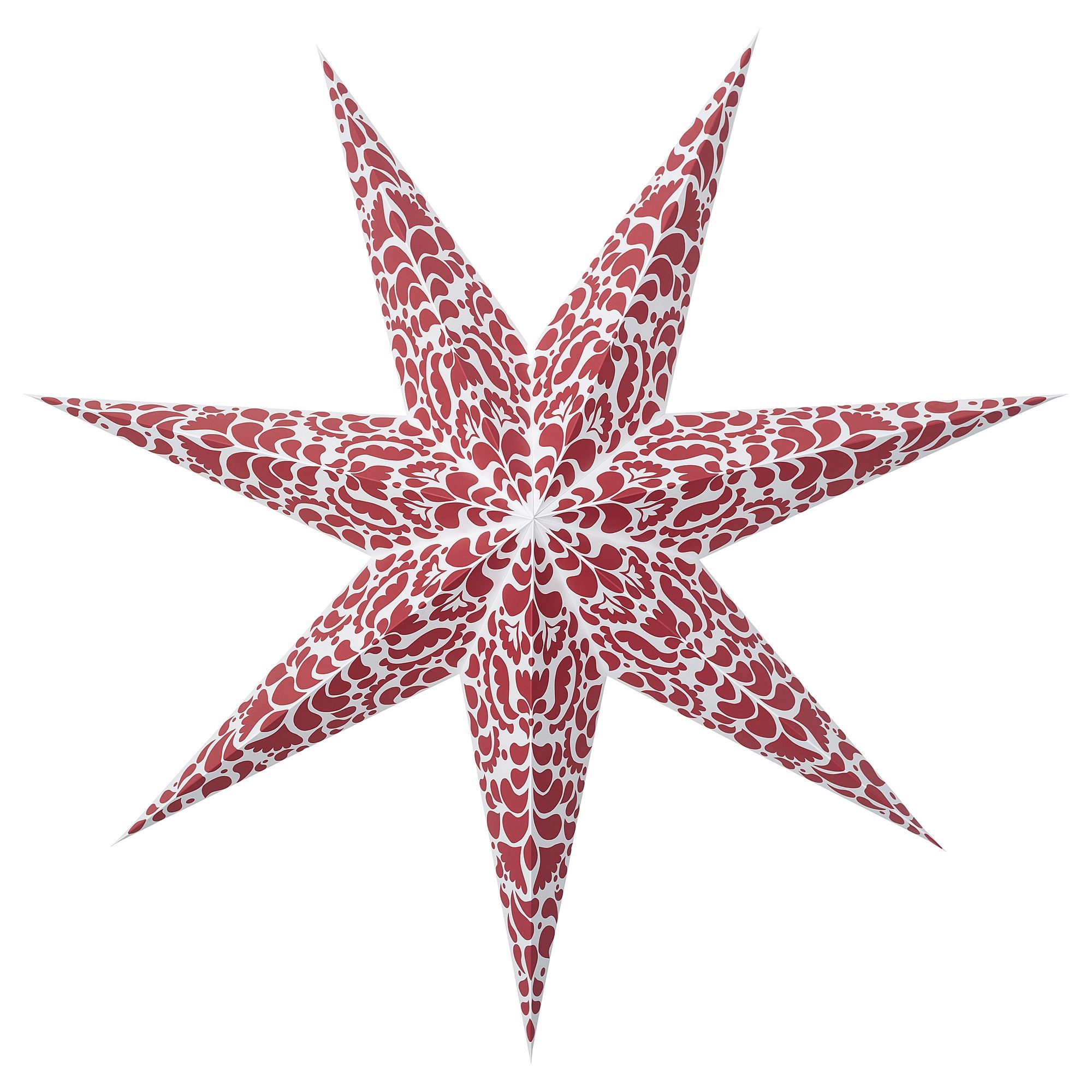 STRALA red/white lamp shade - 70532585 | IKEA