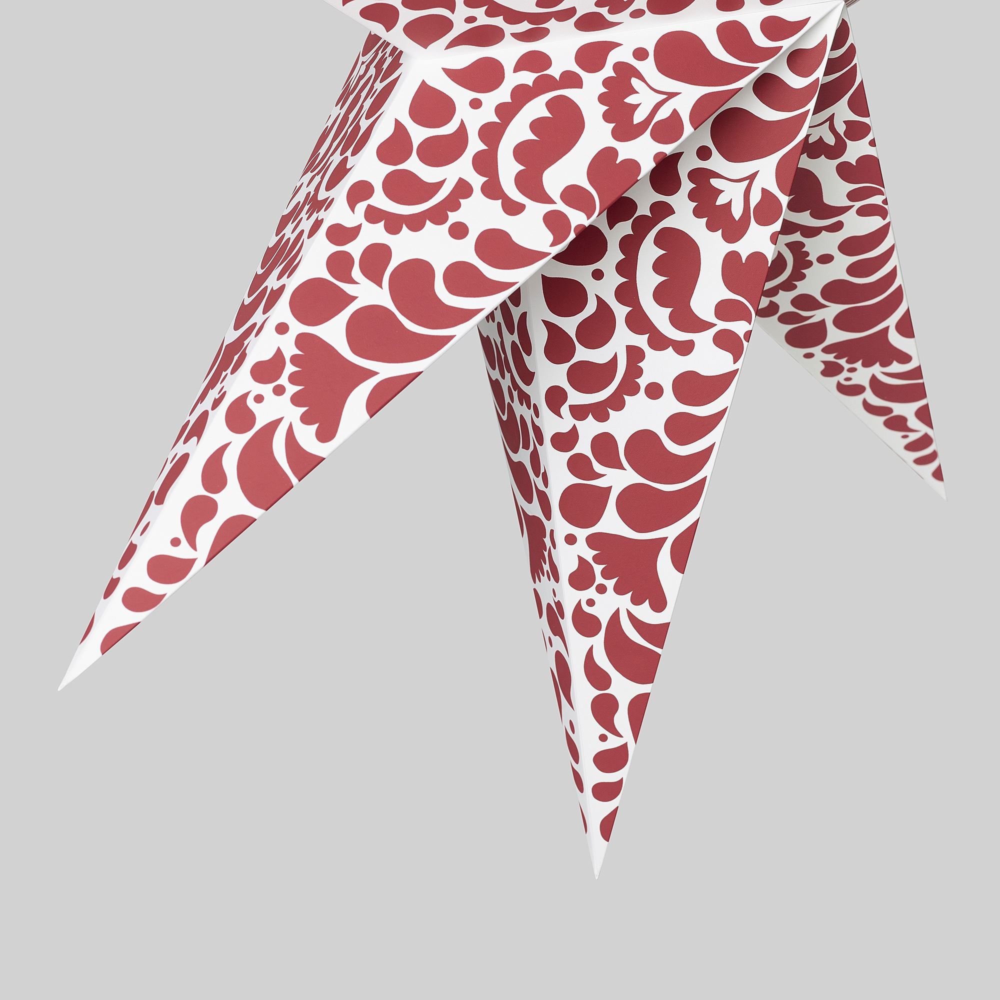 STRALA red/white lamp shade - 70532585 | IKEA