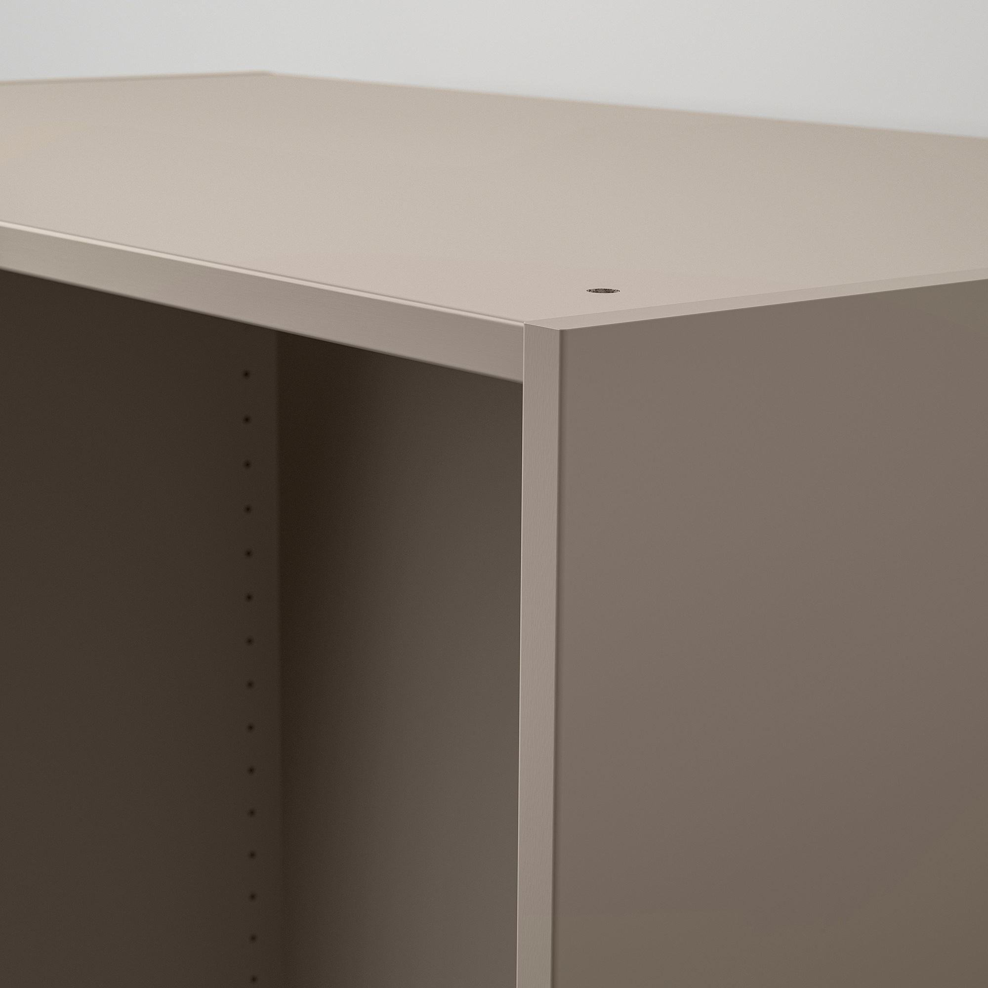 PAX beige 100x58x236 cm wardrobe frame - 00458206 | IKEA