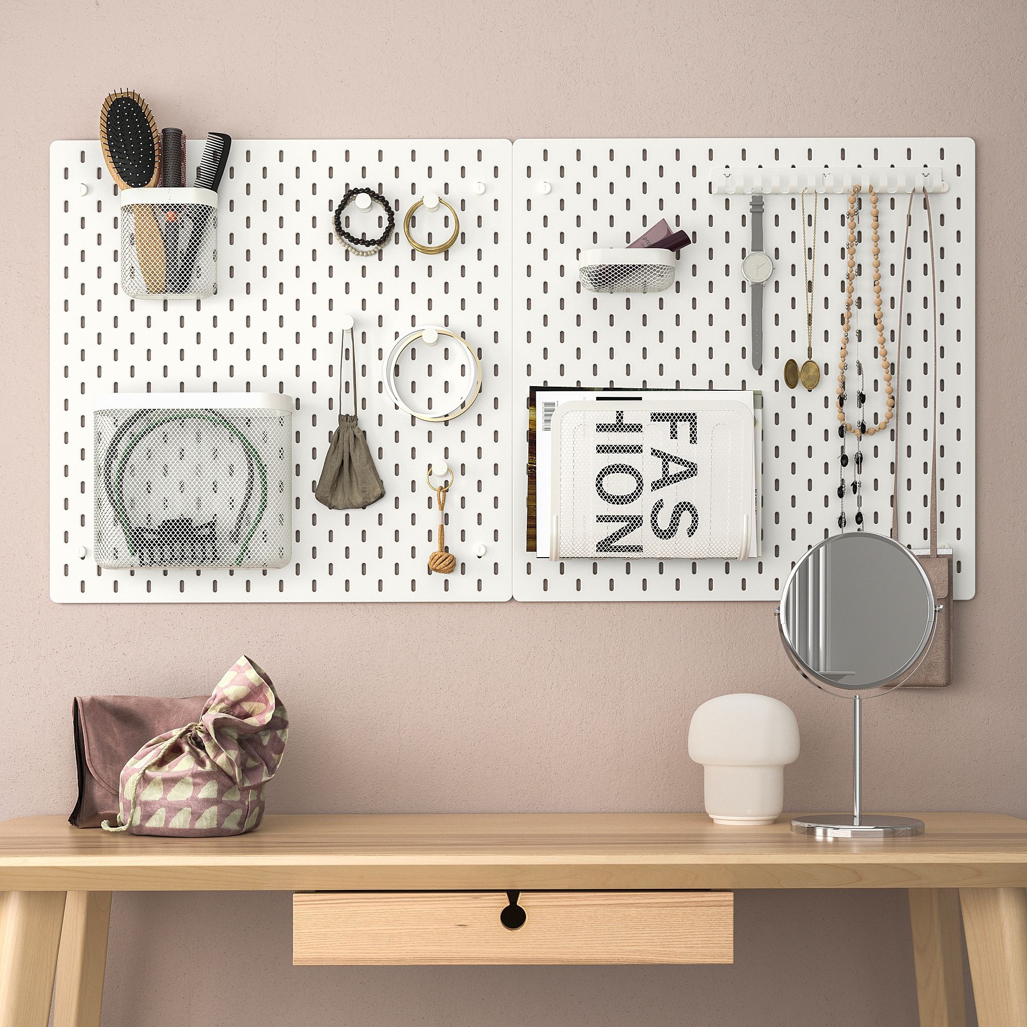 SKADIS board 56x56 cm pegboard - 00320803 | IKEA