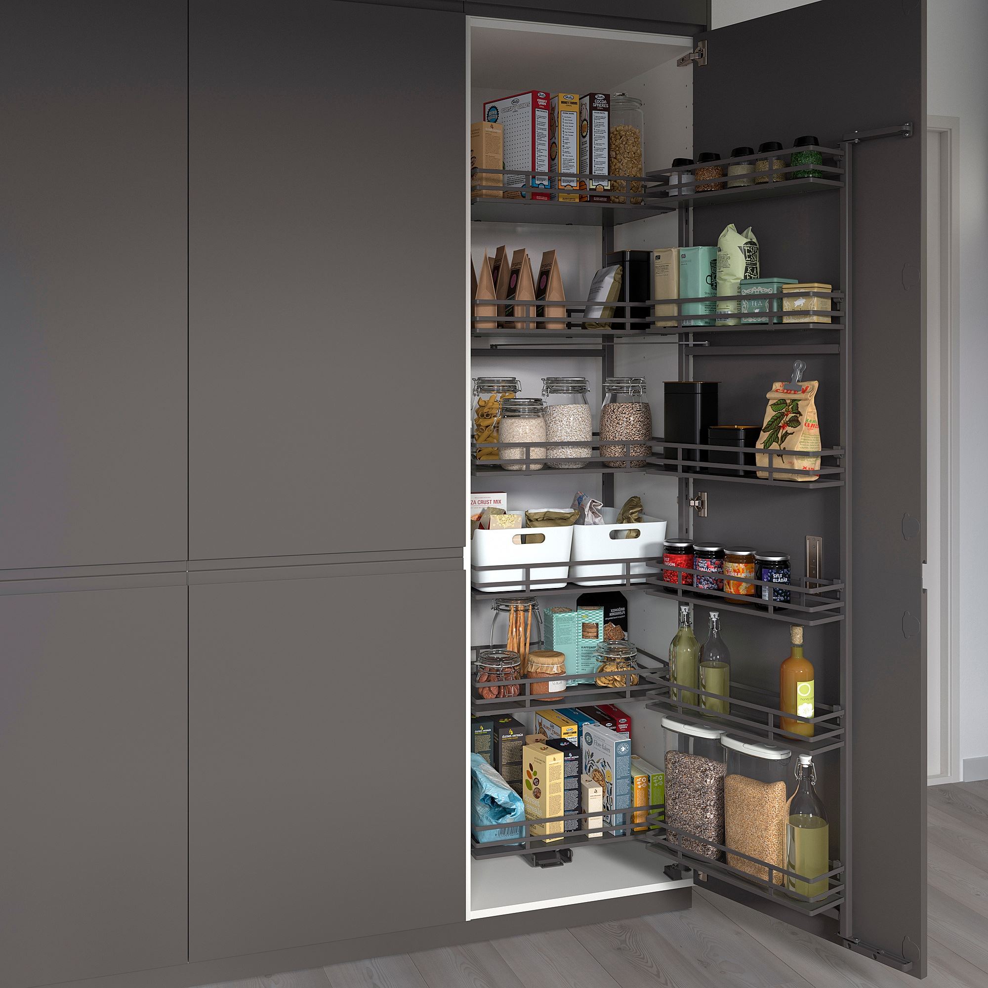UTRUSTA koyu gri 173 cm kiler mekanizması - 50515346 | IKEA