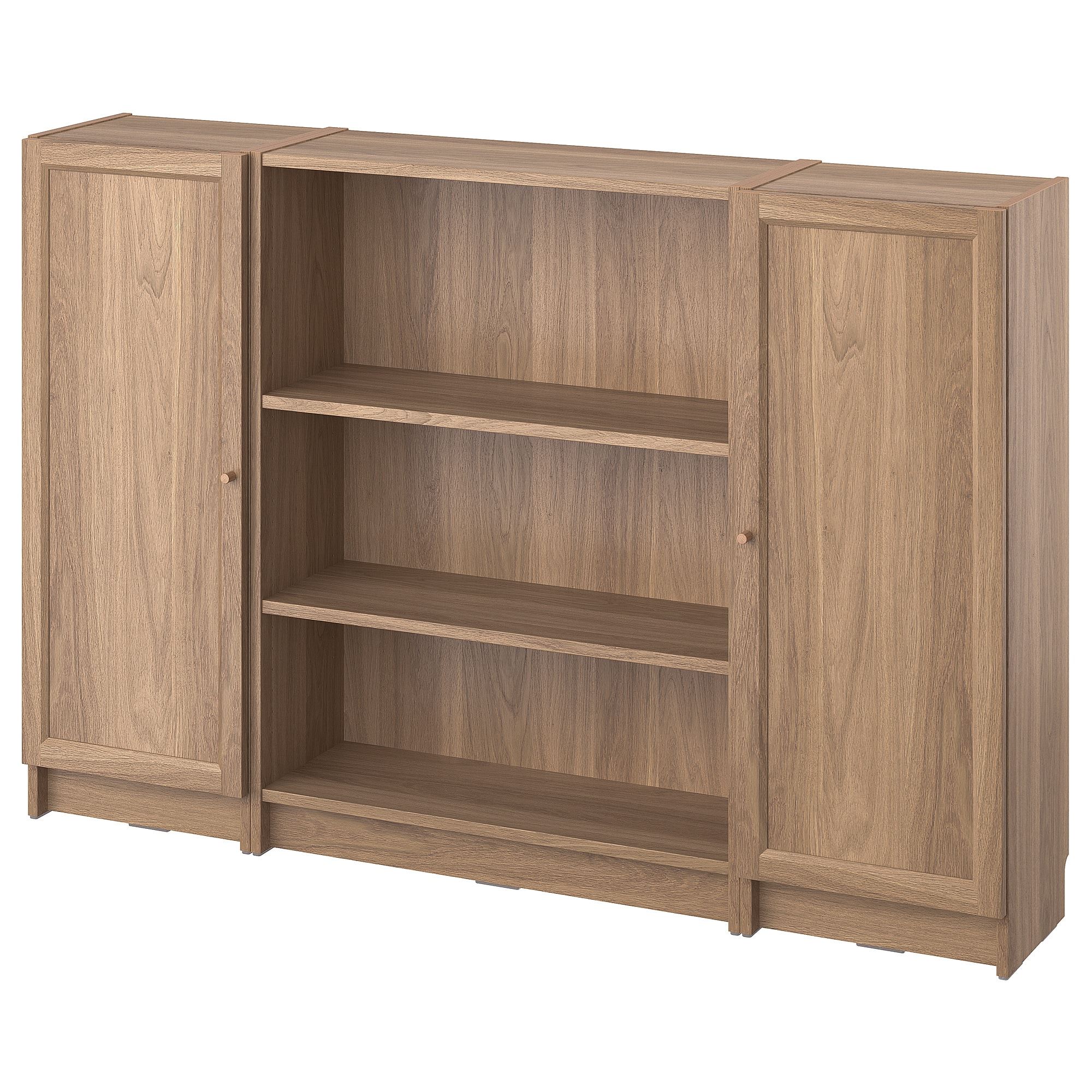 BILLY oak effect 160x106 cm bookcase - 19483593 | IKEA