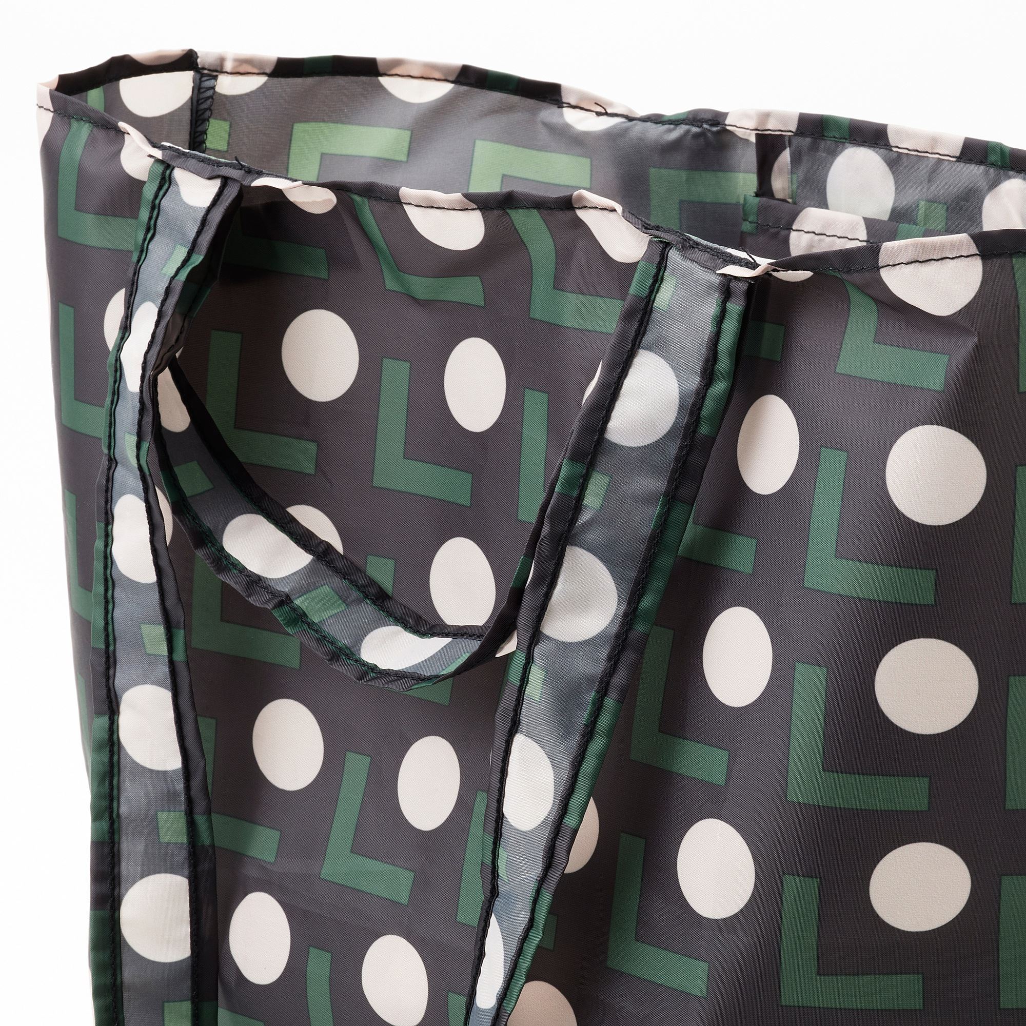 SKYNKE siyah-bej 45x36 cm çanta - 60534288 | IKEA