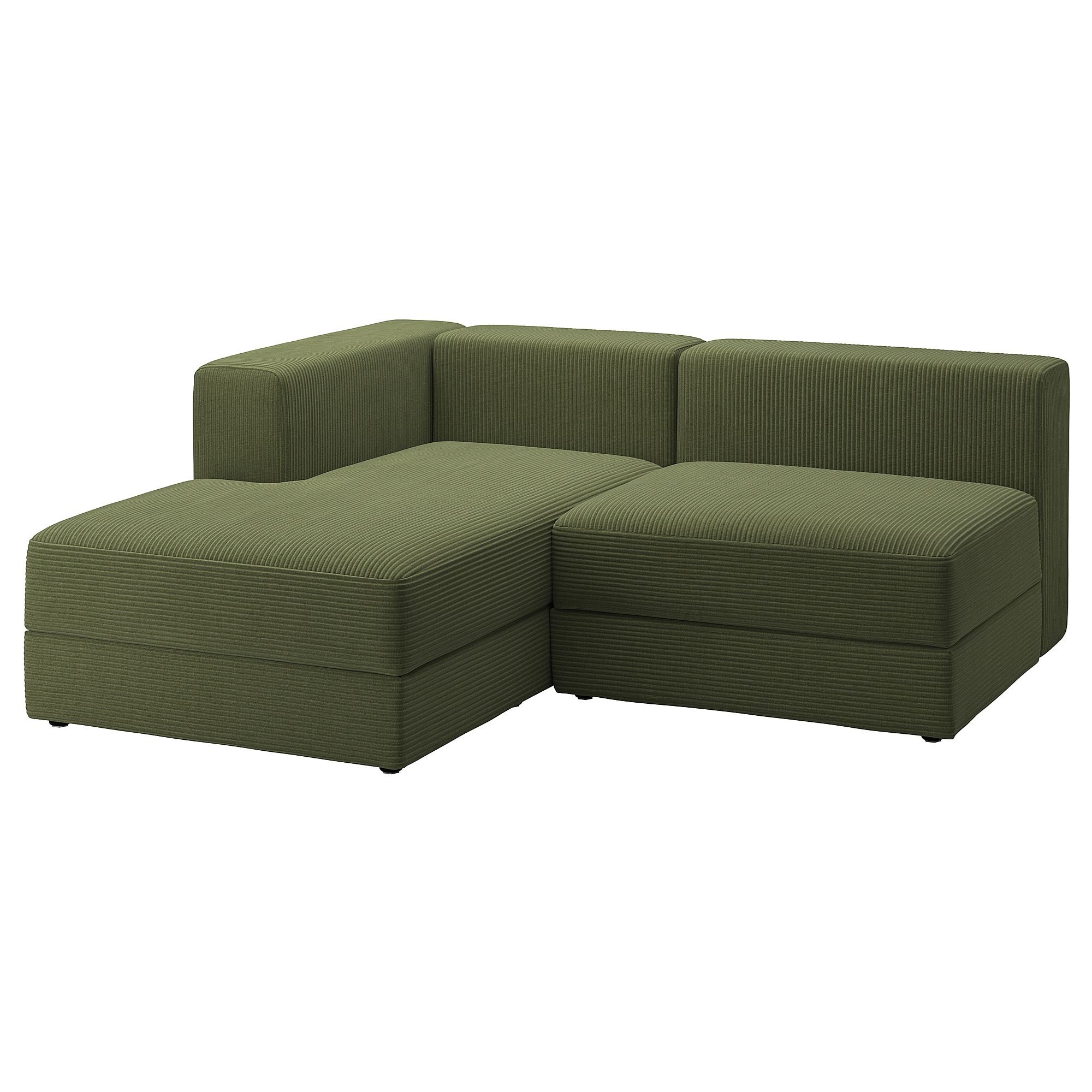 JATTEBO samsala dark yellow/green corner sofa - 49469487 | IKEA