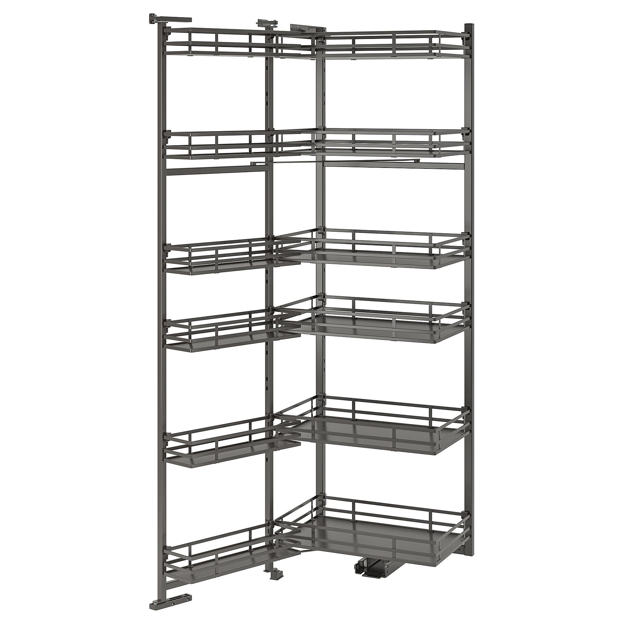 UTRUSTA koyu gri 173 cm kiler mekanizması - 50515346 | IKEA