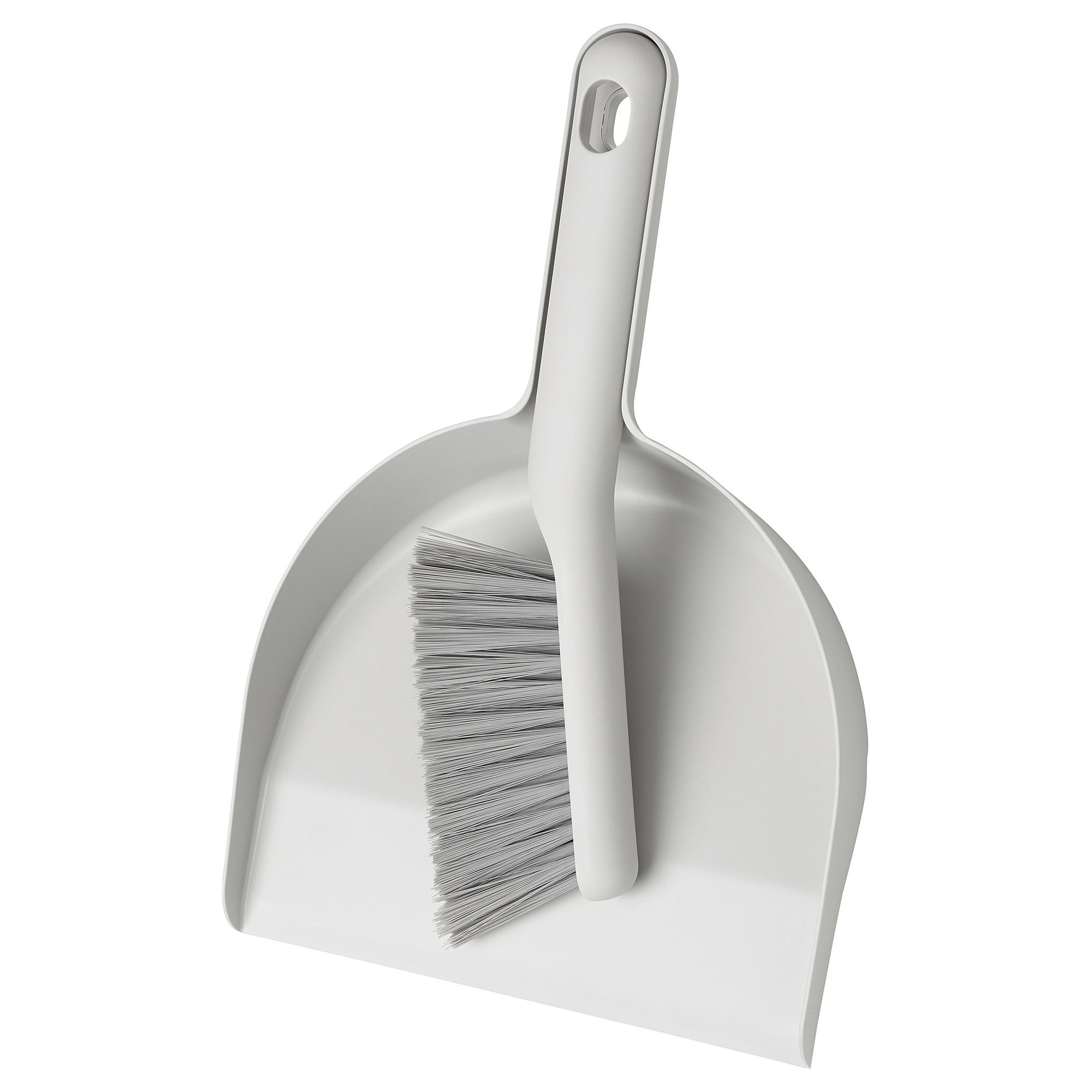 PEPPRIG grey 26x18x8 cm dustpan/broom - 10527087 | IKEA