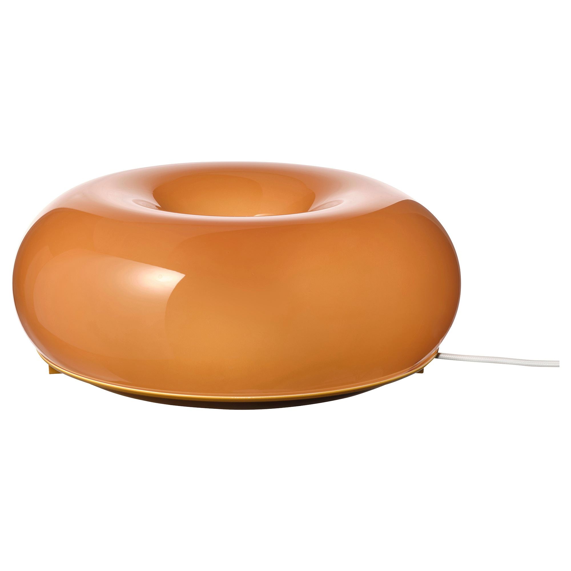 VARMBLIXT orange table lamp - 80499199 | IKEA