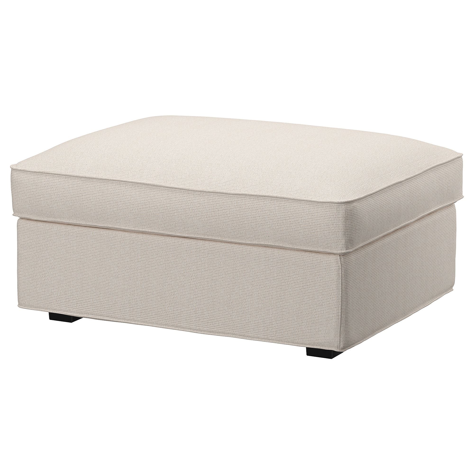 KIVIK tresund light beige pouffe with storage - 59482898 | IKEA