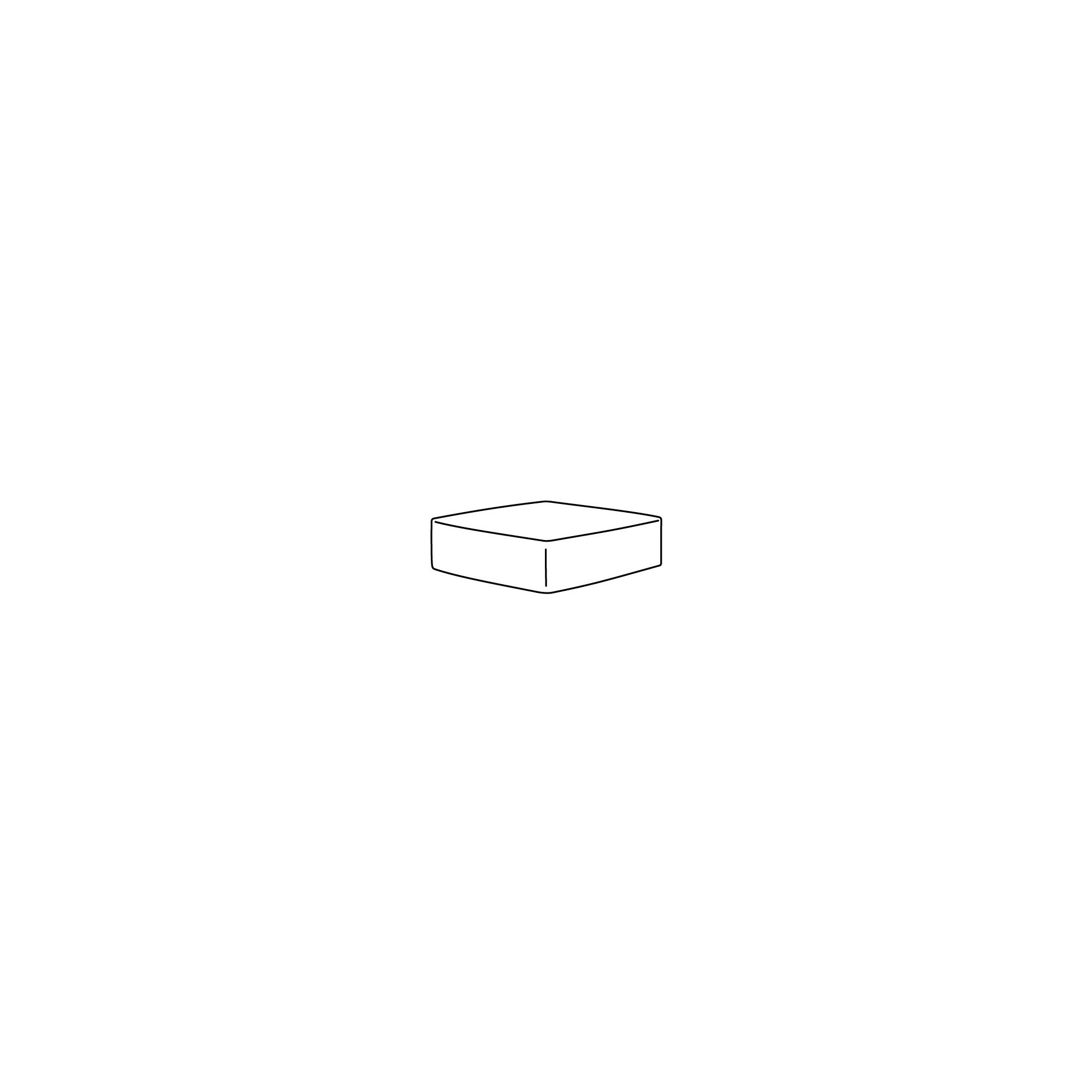 LILLEHEM 1-seat module frame - 70350189 | IKEA