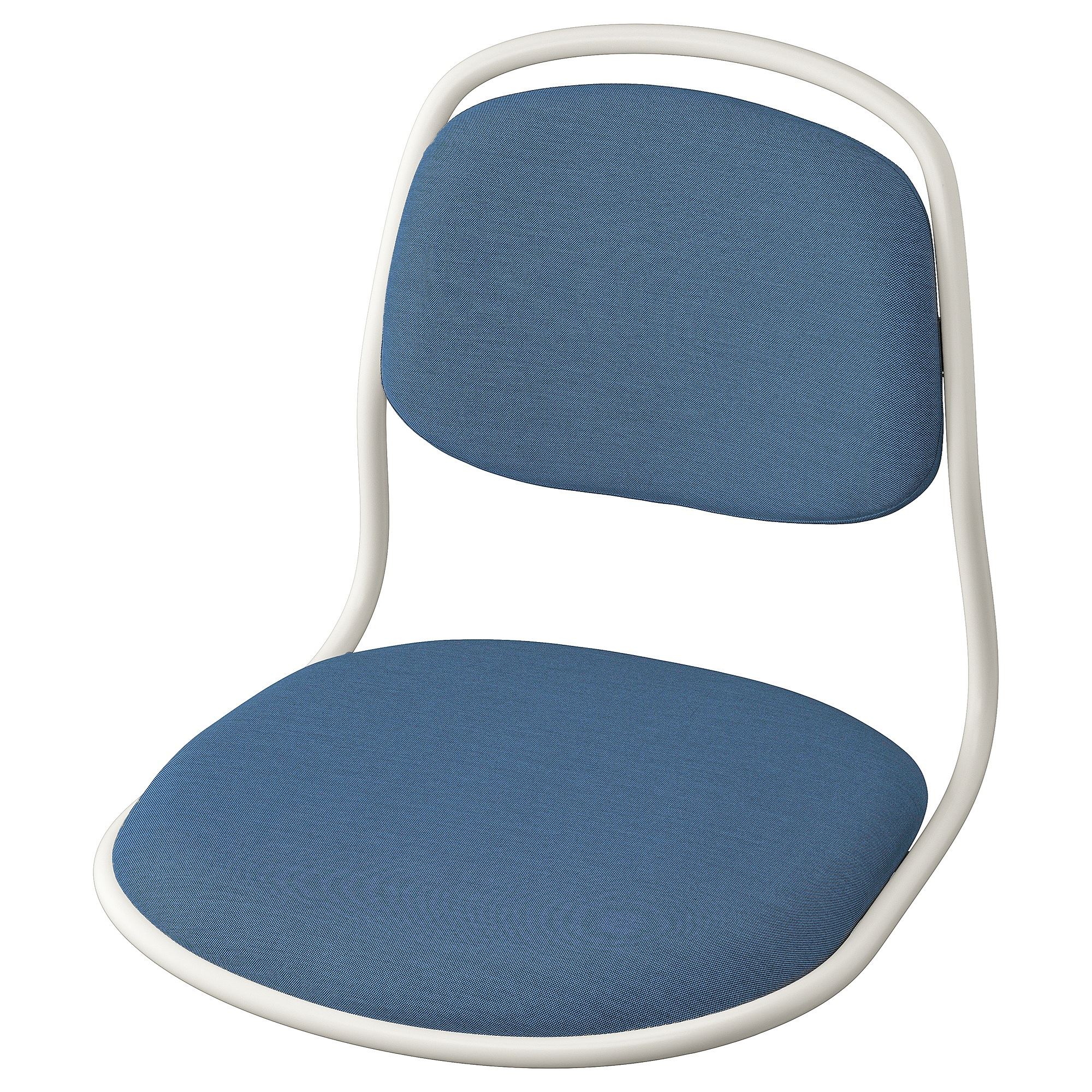 ÖRFJALL white-vissle dark blue office chair seat shell - 90540339 | IKEA